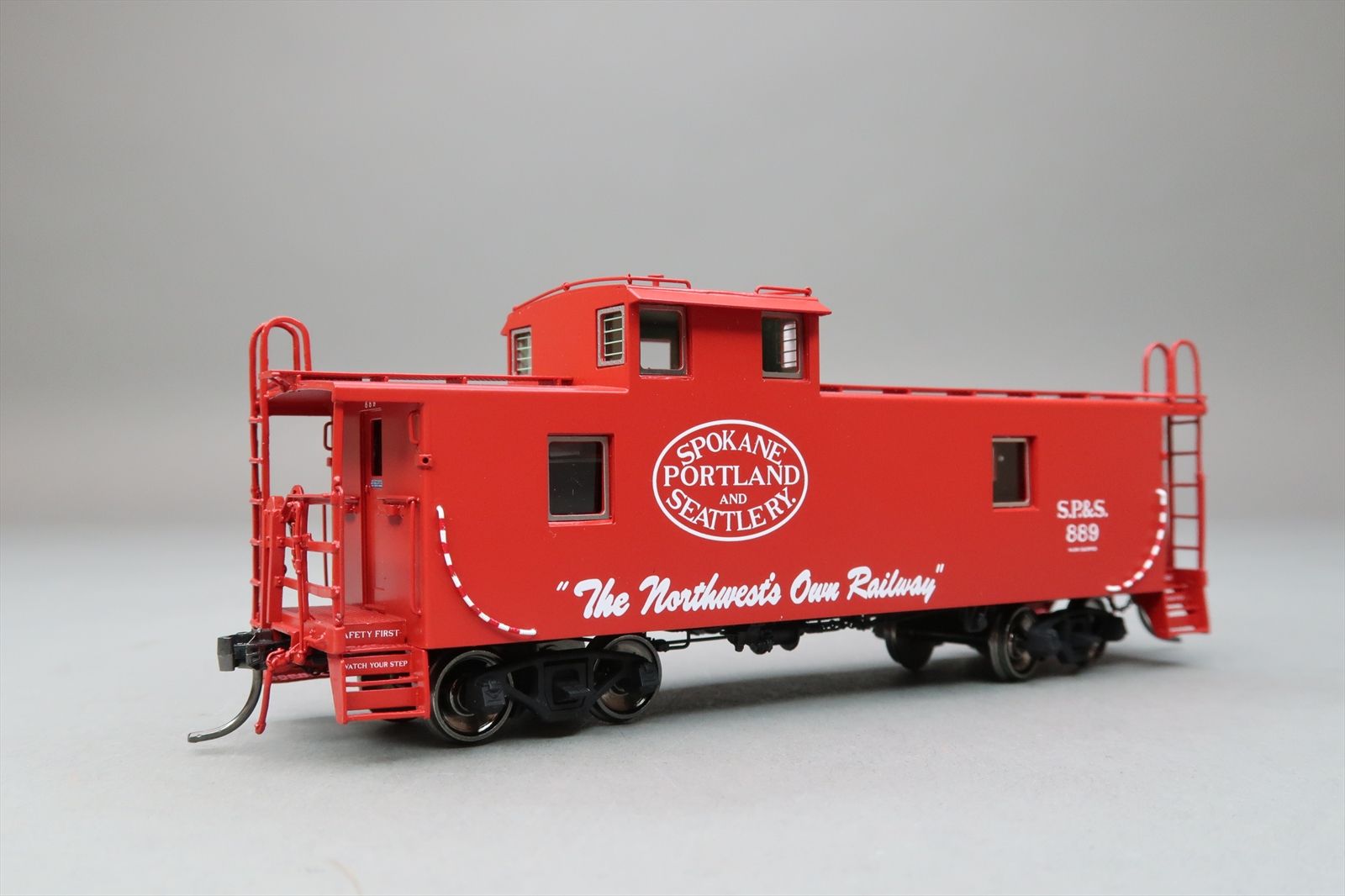 HO Brass Model - NBL SP&S Spokane, Portland & Seattle 1954 Built Steel Caboose #889 - F/P - 2020 ...