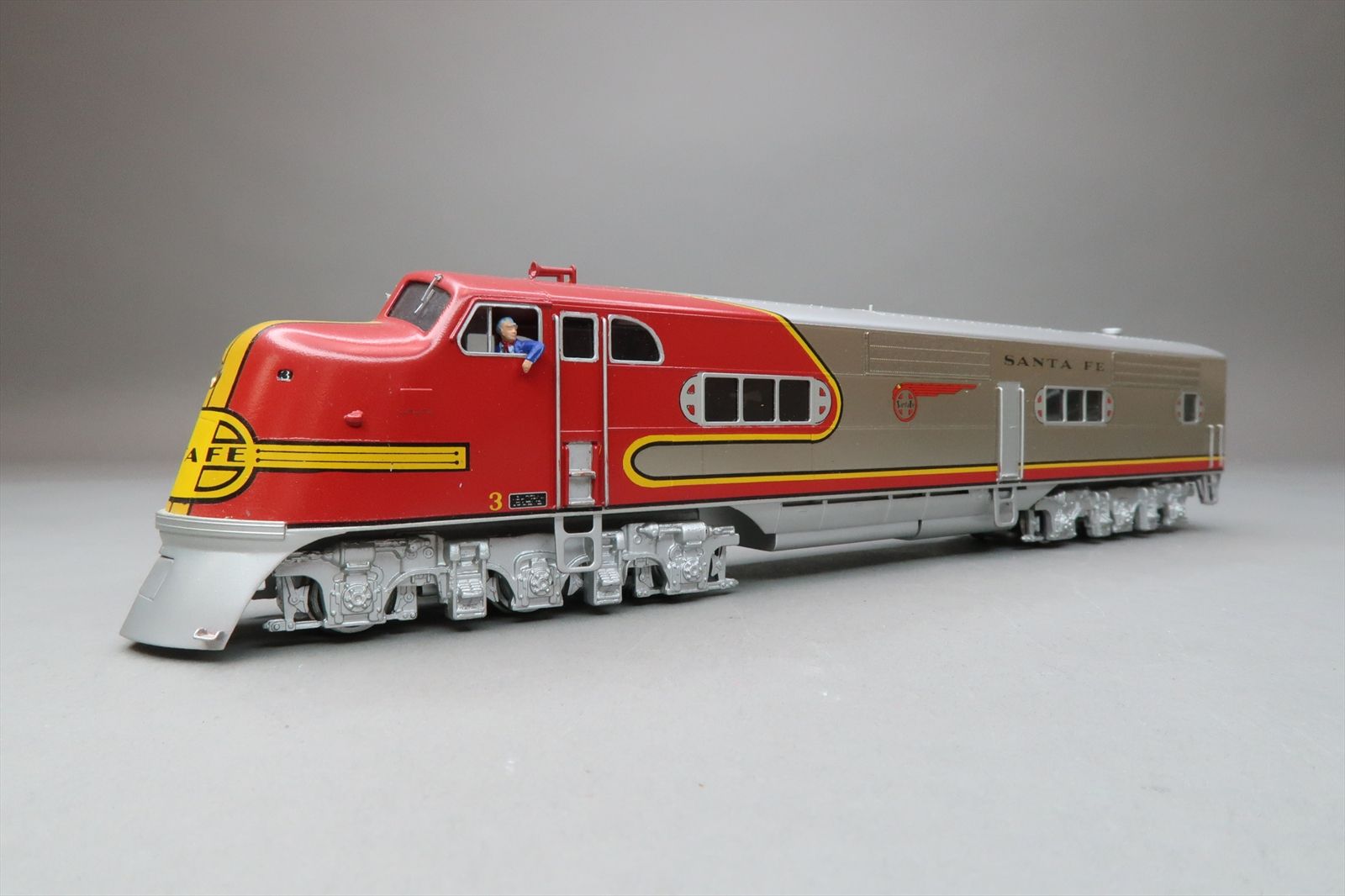 HO Brass Model - HM Hallmark AT&SF Santa Fe E3/6 E6 E6A E6B A-B Set ...