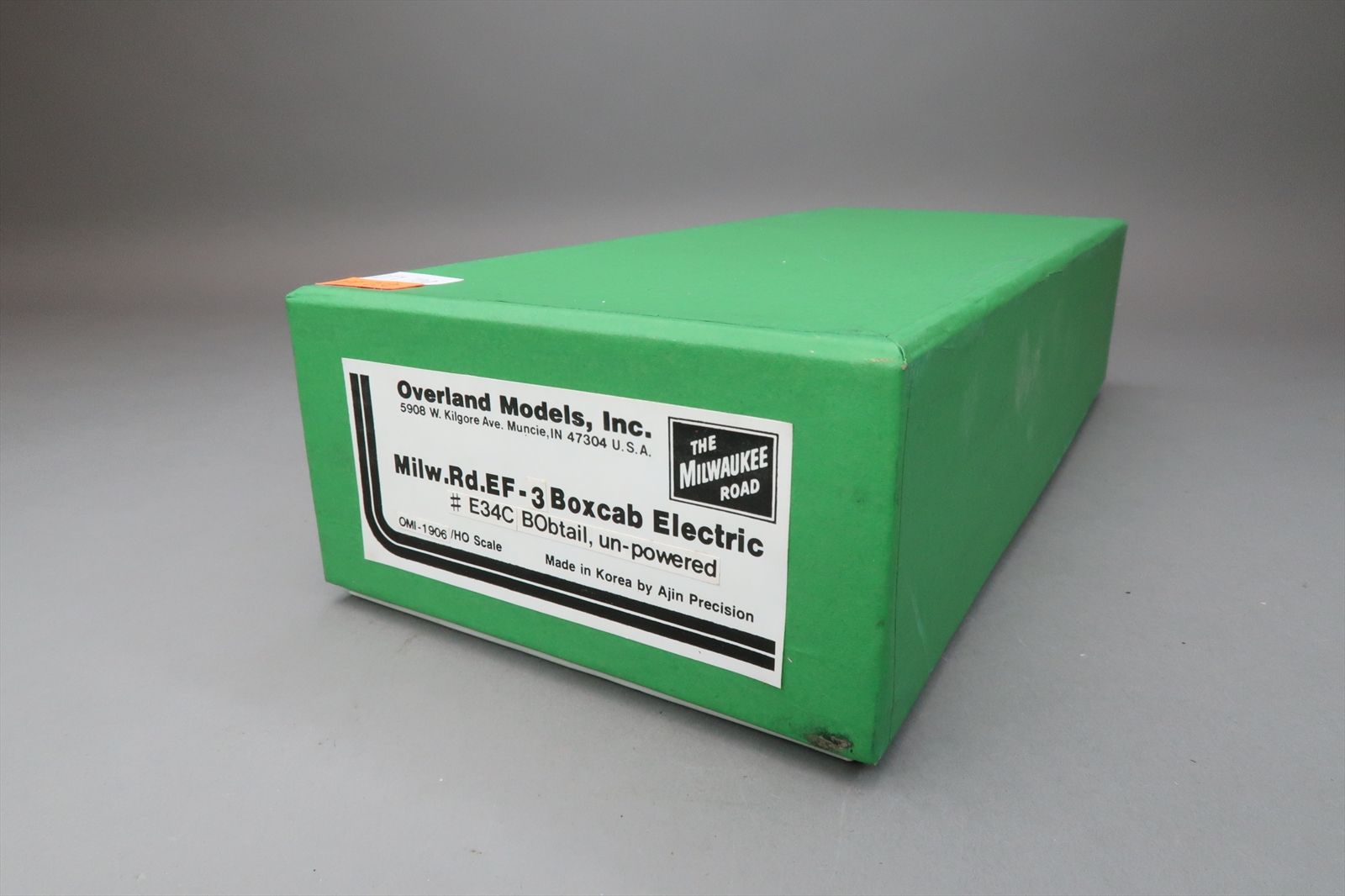 HO Brass Model - OMI 1906 Milwaukee Road EF-3 Boxcab Bobtail Electric ...