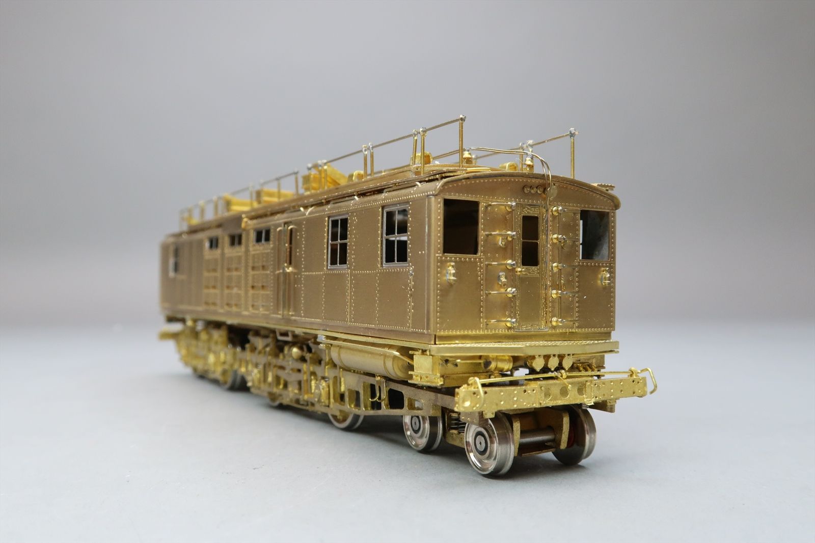 HO Brass Model - OMI 1905 Milwaukee Road EF-2 Boxcab Electric w/o Pantograph #E36C - Unpainted ...