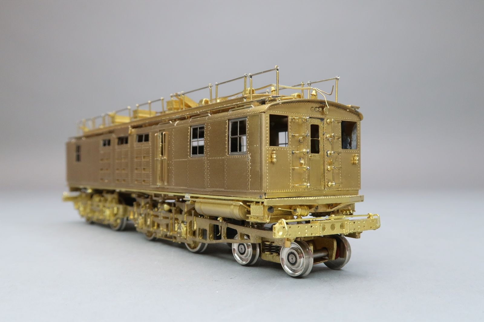 HO Brass Model - OMI 1905 Milwaukee Road EF-2 Boxcab Electric w/o Pantograph #E36C - Unpainted ...