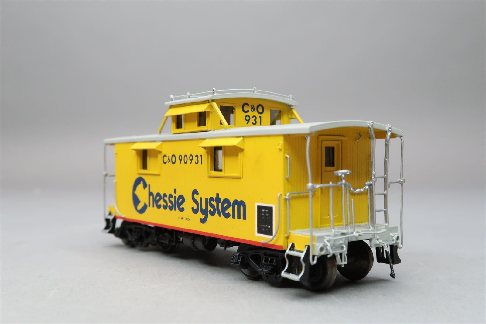 HO Brass Model - OMI 3934.1 C&O Chesapeake & Ohio Chessie Wood Caboose ...