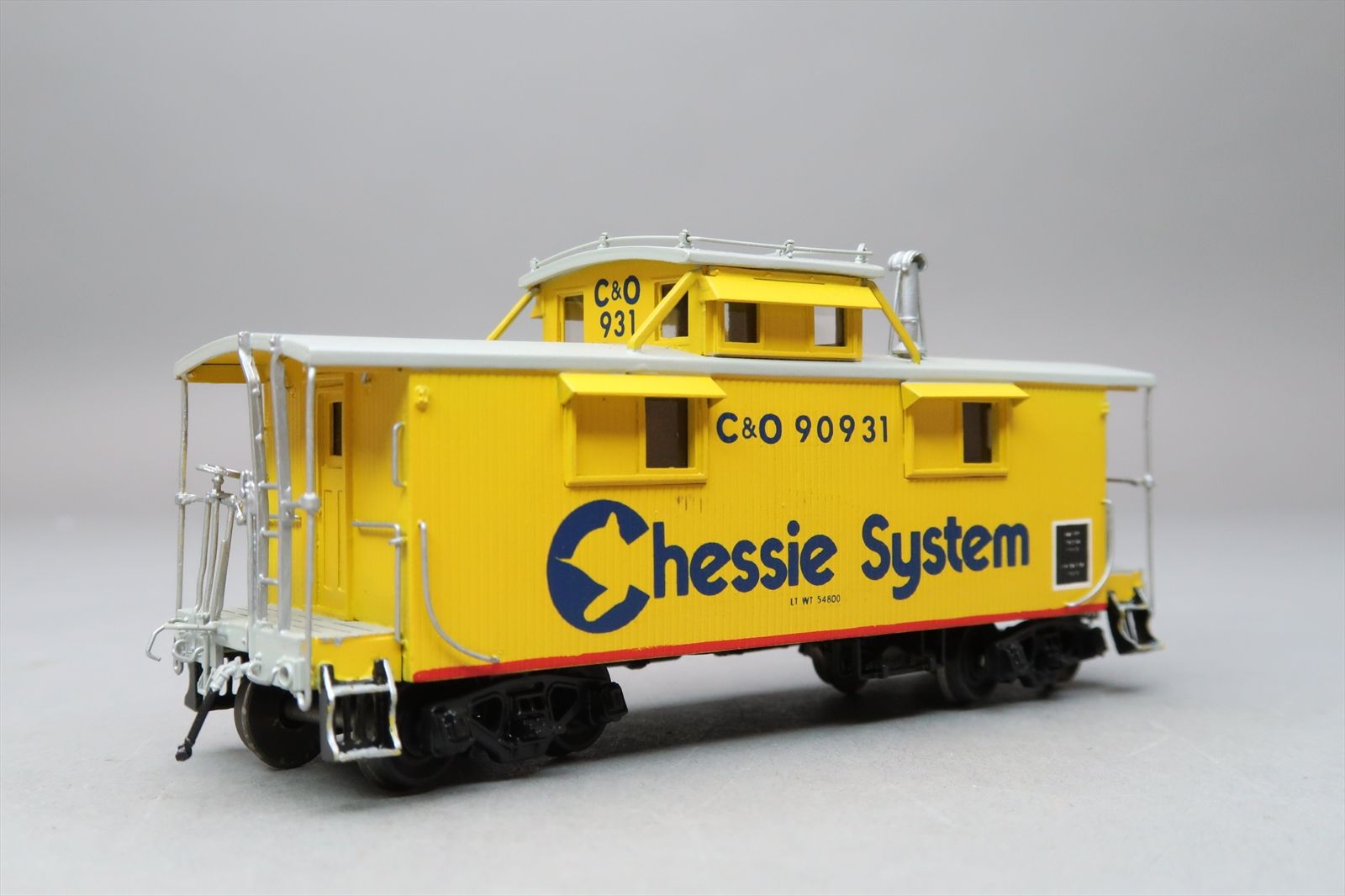 HO Brass Model - OMI 3934.1 C&O Chesapeake & Ohio Chessie Wood Caboose ...