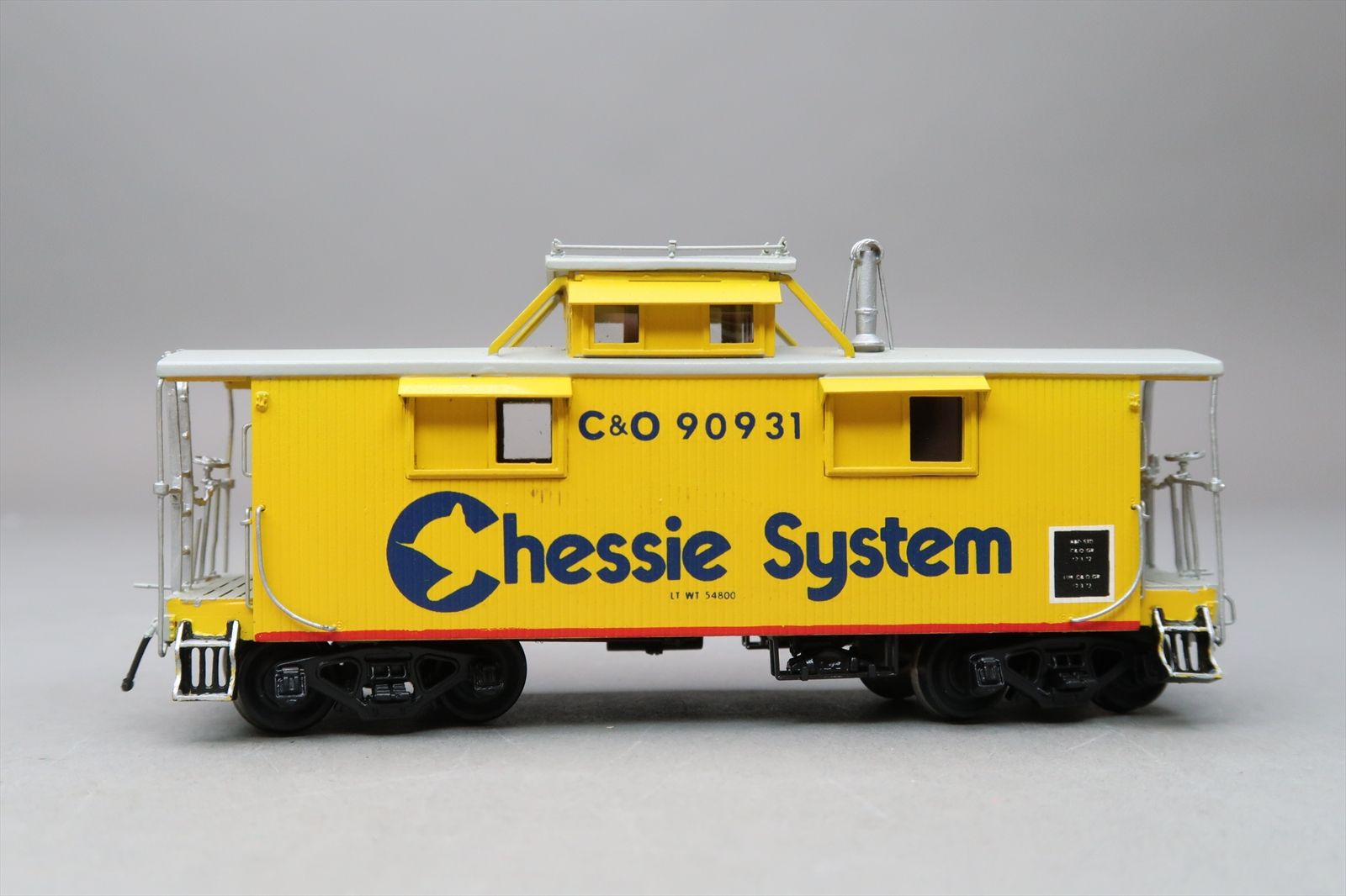 HO Brass Model - OMI 3934.1 C&O Chesapeake & Ohio Chessie Wood Caboose ...