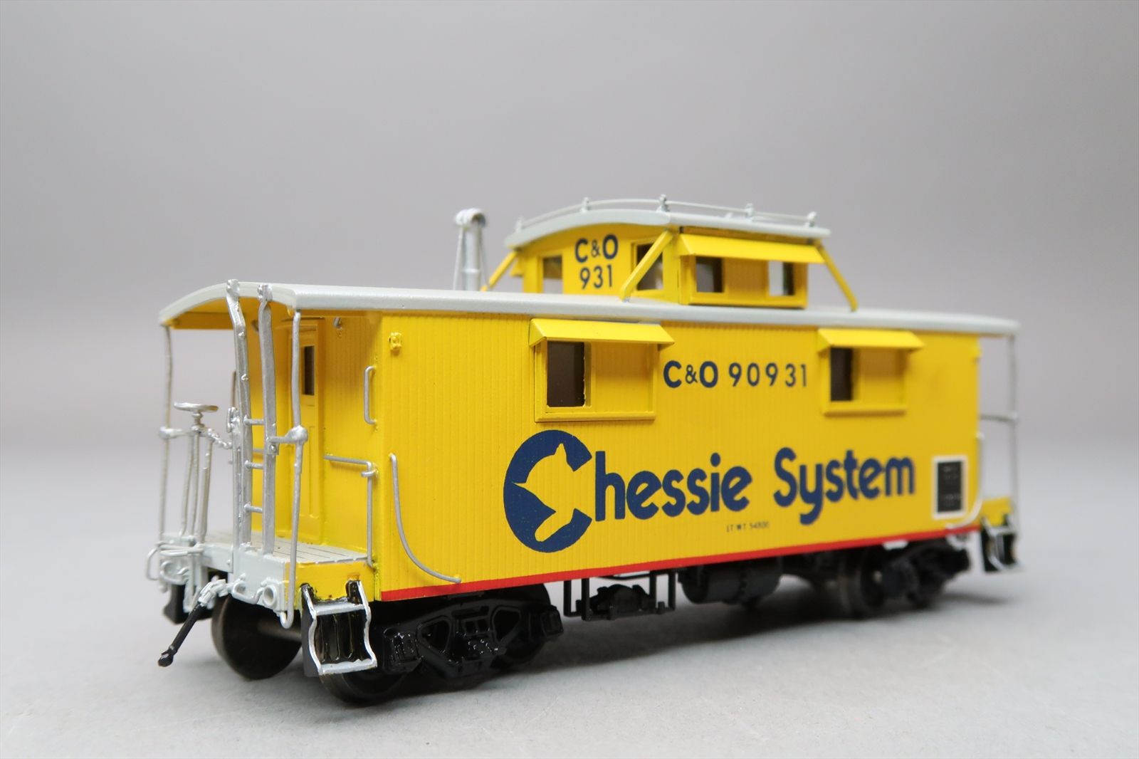 HO Brass Model - OMI 3934.1 C&O Chesapeake & Ohio Chessie Wood Caboose ...