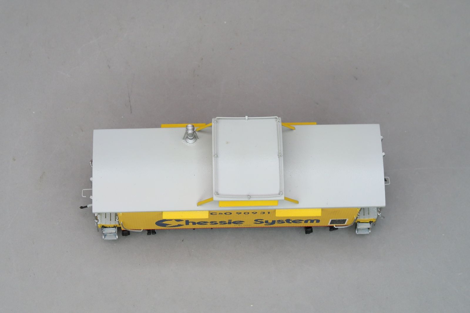 HO Brass Model - OMI 3934.1 C&O Chesapeake & Ohio Chessie Wood Caboose ...