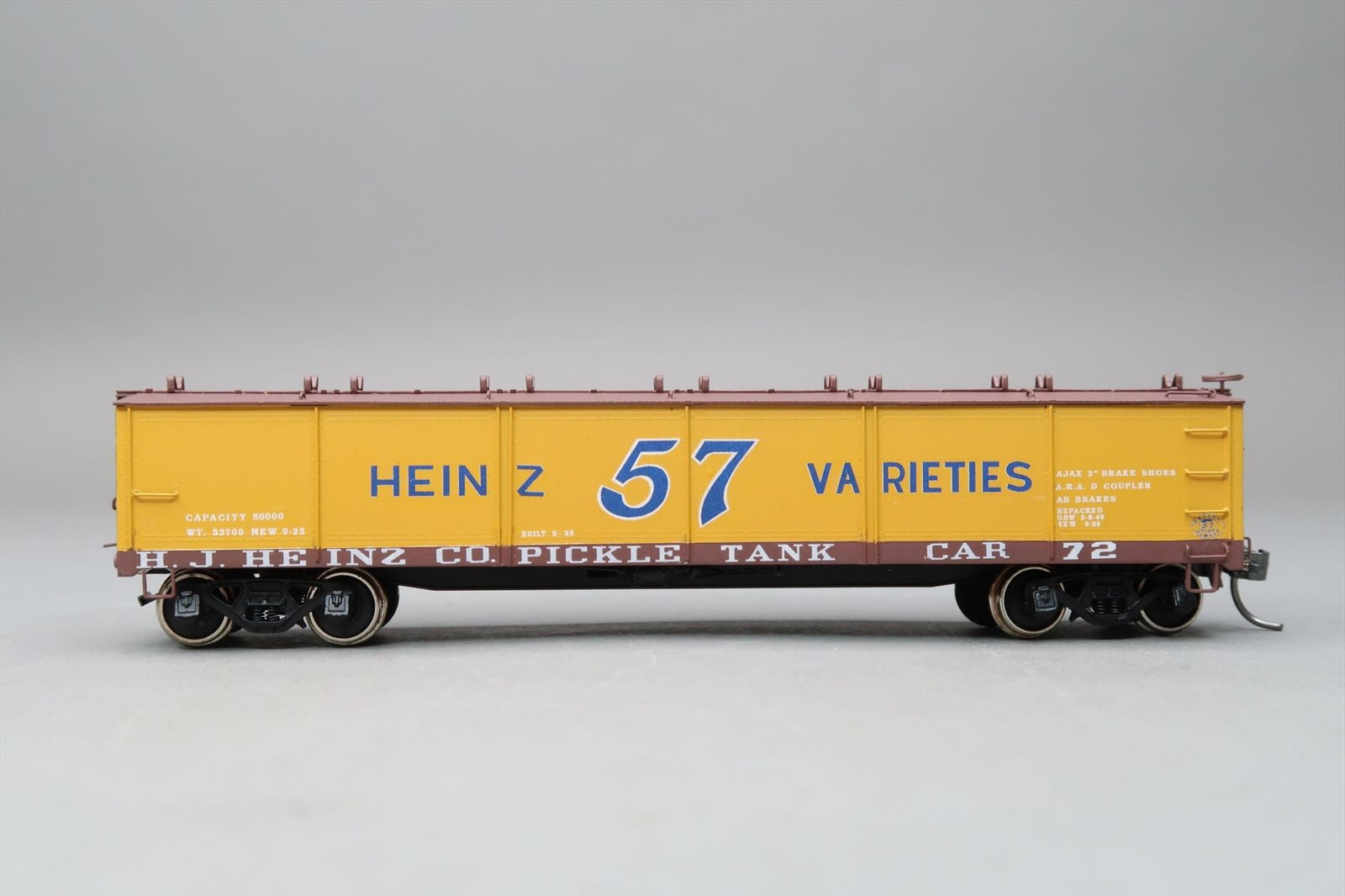HO Brass Model - OMI 3156 H.J. Heinz 57 Pickle Car #72 - Pro Paint ...