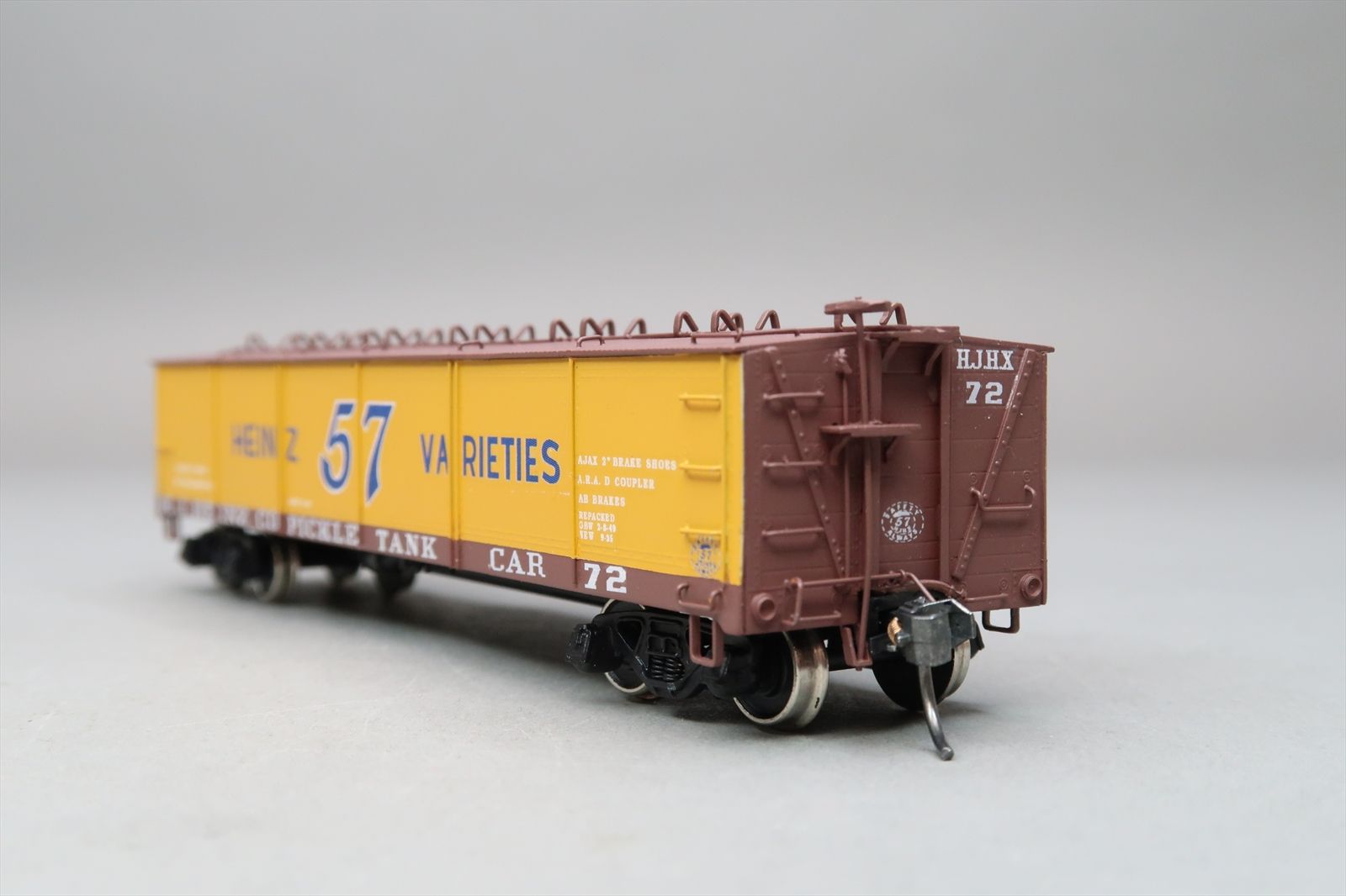 HO Brass Model - OMI 3156 H.J. Heinz 57 Pickle Car #72 - Pro Paint ...