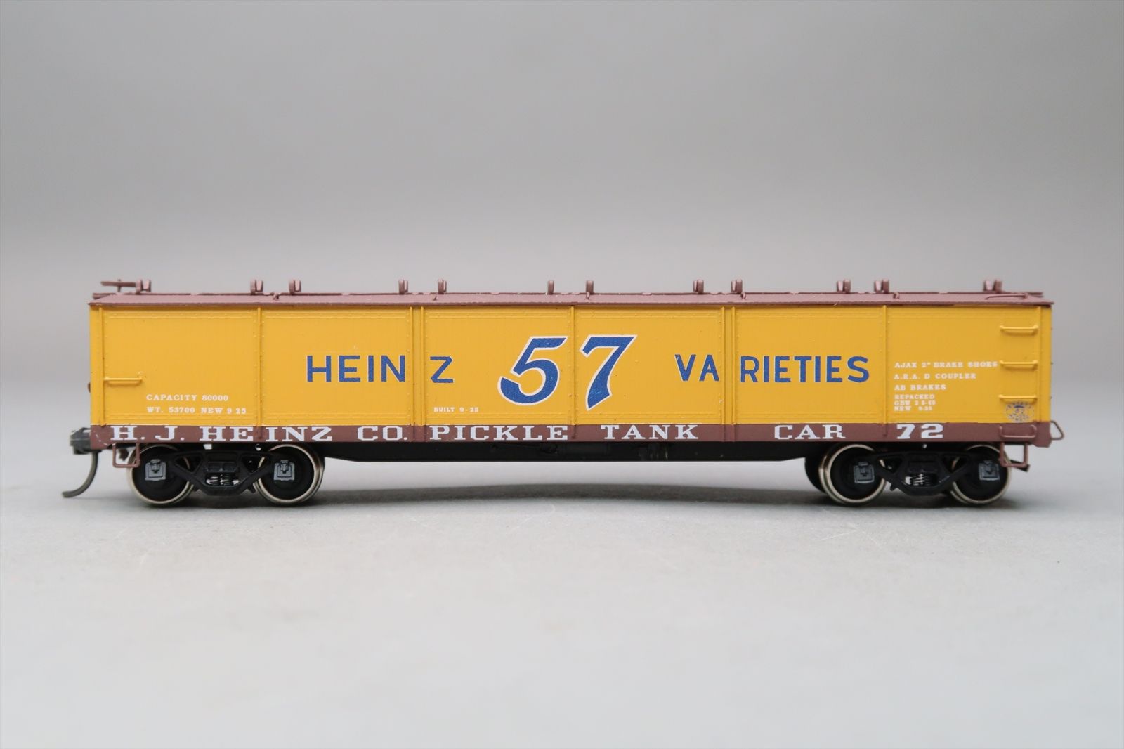 HO Brass Model - OMI 3156 H.J. Heinz 57 Pickle Car #72 - Pro Paint ...