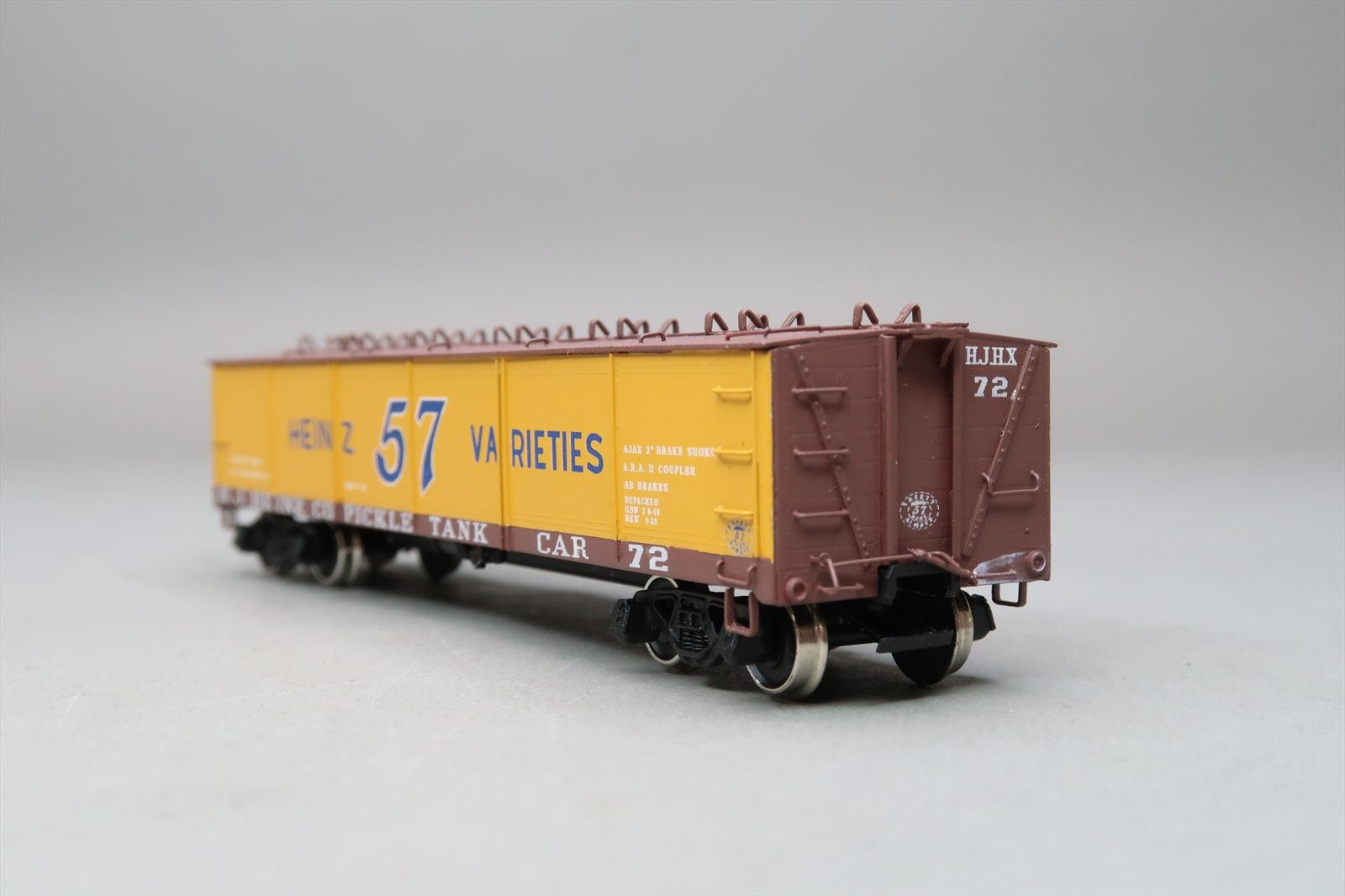HO Brass Model - OMI 3156 H.J. Heinz 57 Pickle Car #72 - Pro Paint ...