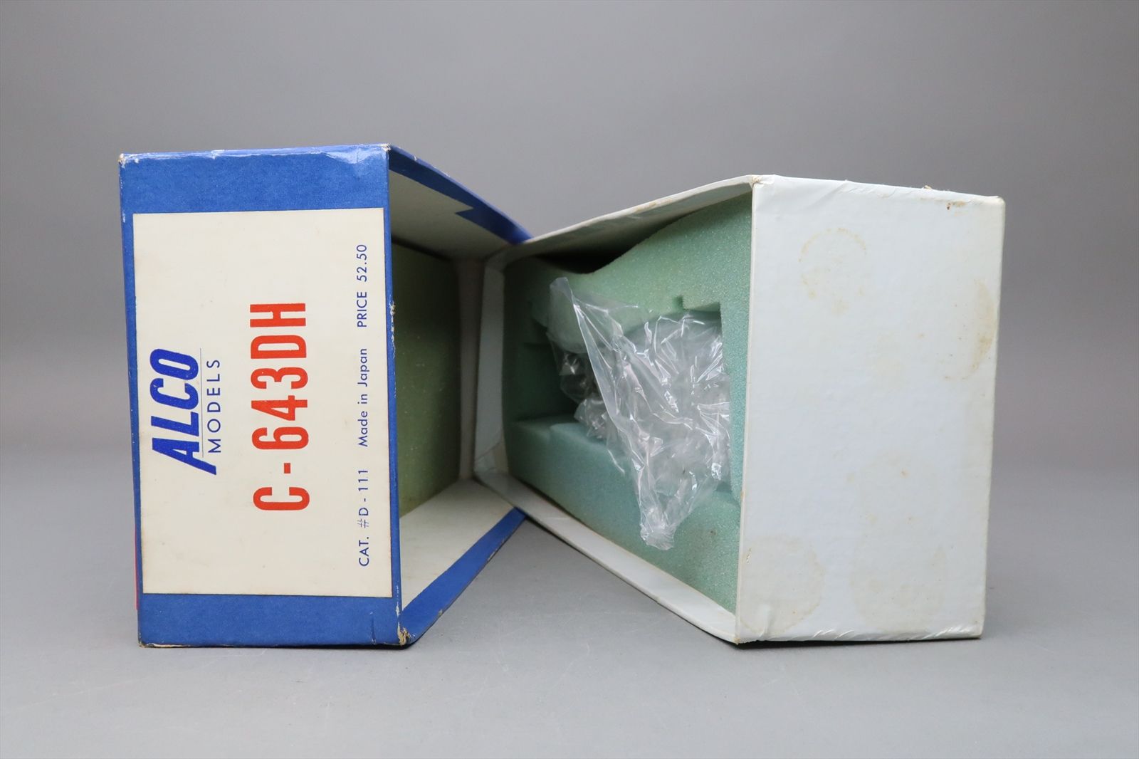 HO Brass Model - ALCO D-111 SP Southern Pacific C-643DH Diesel Hydraulic Black Widow Unlettered ...