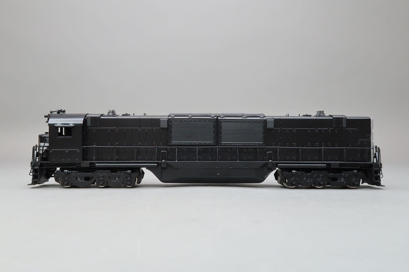 HO Brass Model - ALCO D-111 SP Southern Pacific C-643DH Diesel Hydraulic Black Widow Unlettered ...