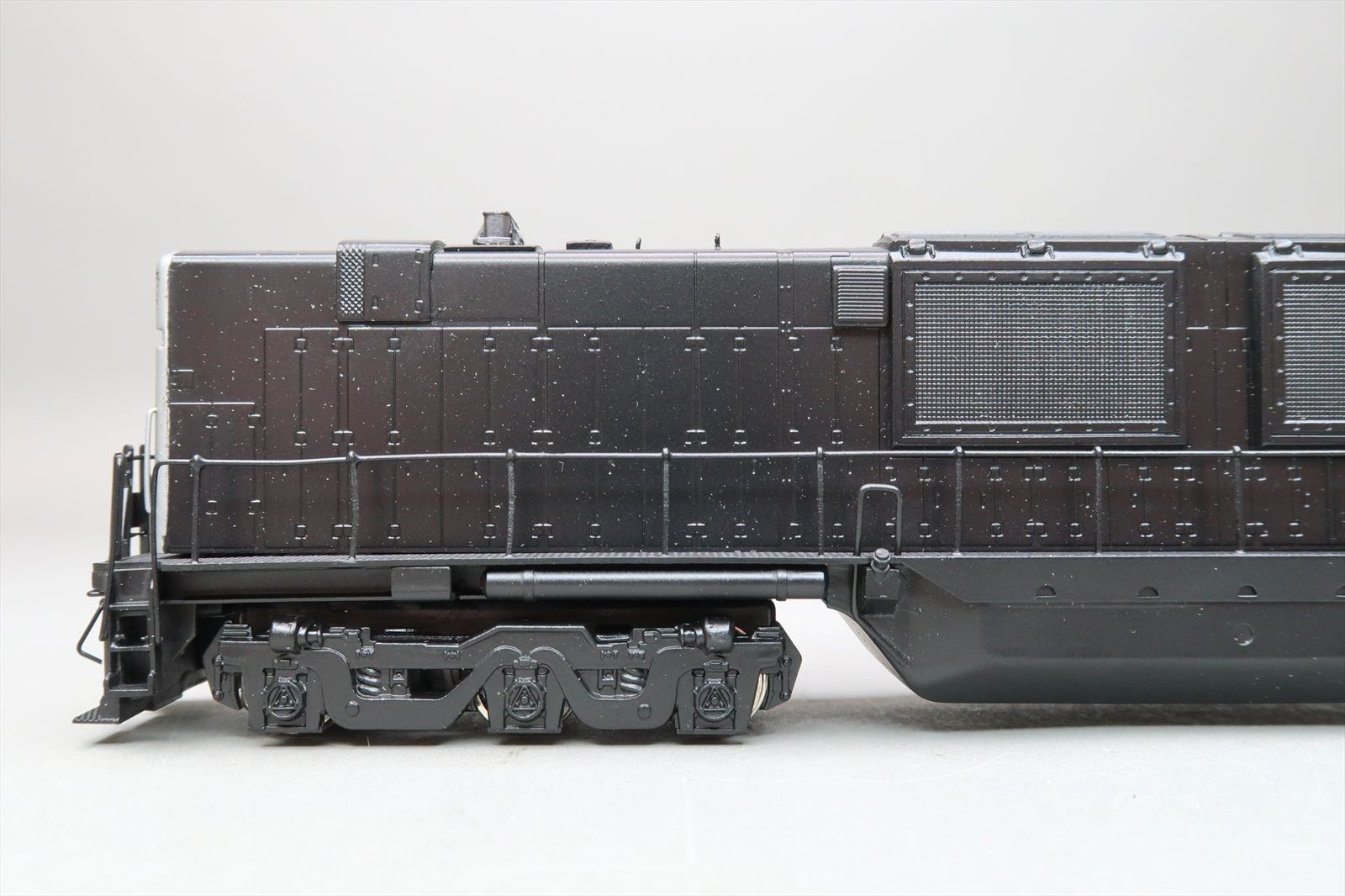 HO Brass Model - ALCO D-111 SP Southern Pacific C-643DH Diesel Hydraulic Black Widow Unlettered ...