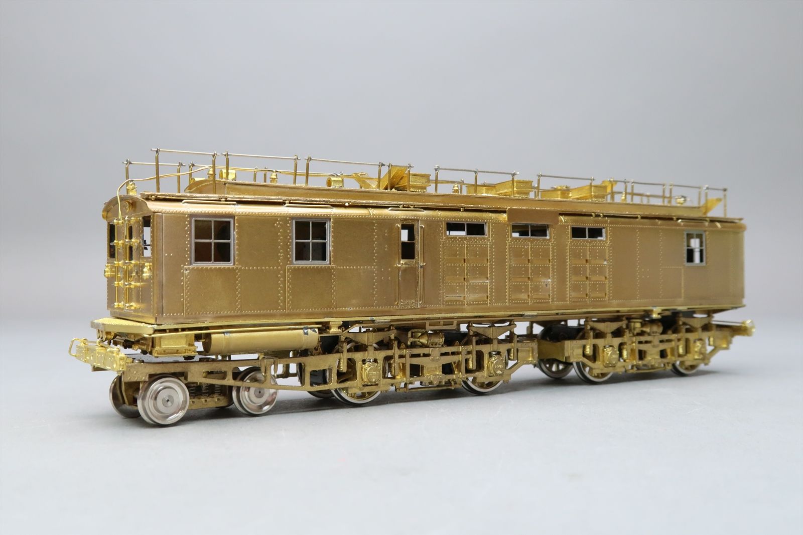 HO Brass Model - OMI 1905 Milwaukee Road EF-2 Boxcab Electric w/o Pantograph #E36C - Unpainted ...