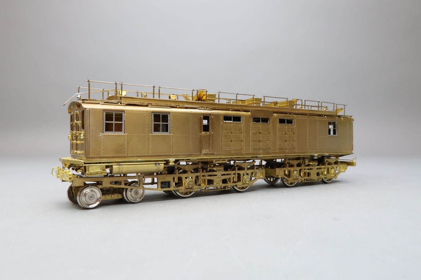 HO Brass Model - OMI 1905 Milwaukee Road EF-2 Boxcab Electric w/o Pantograph #E36C - Unpainted ...