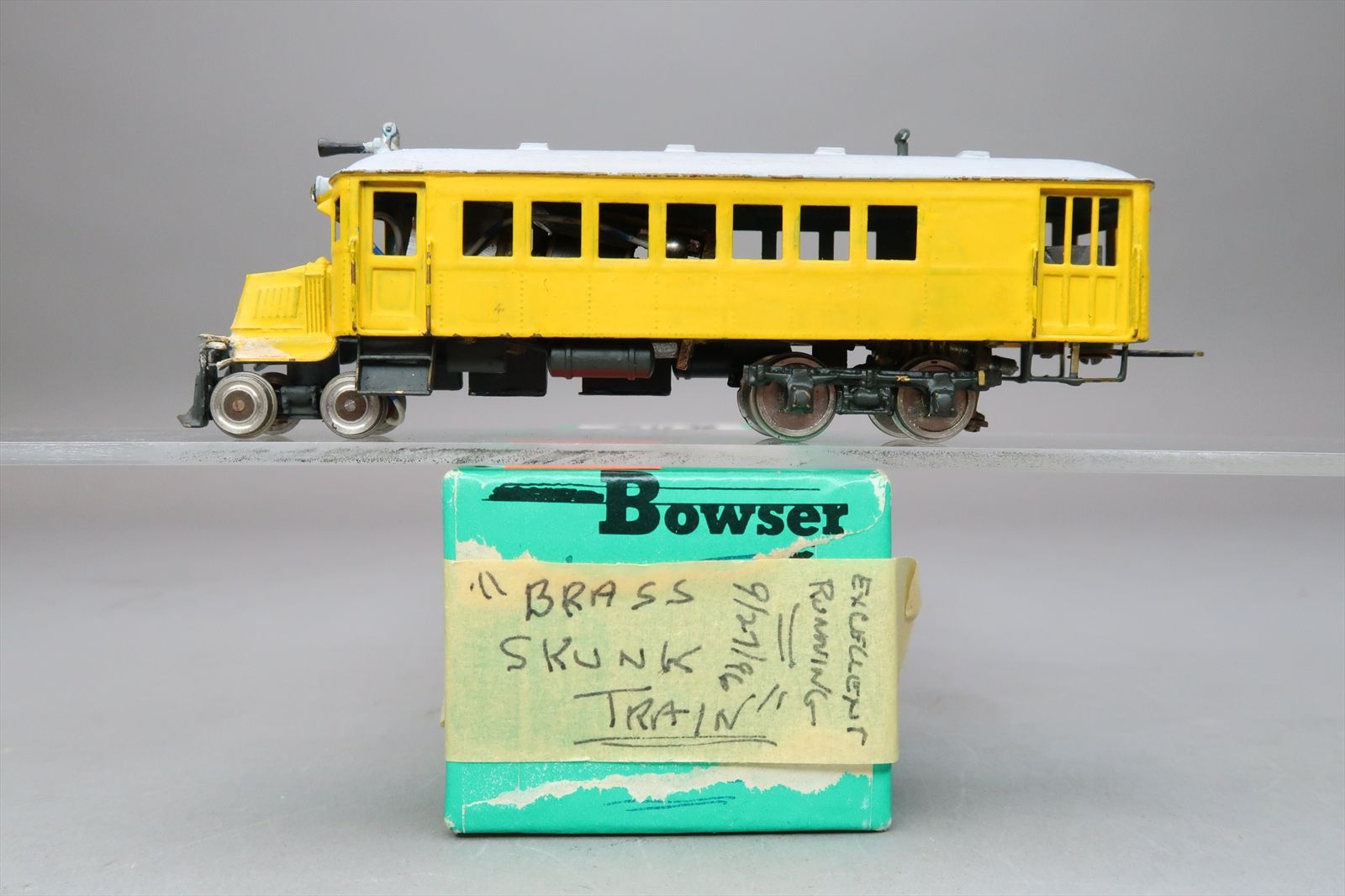 HO Brass Model - WMC as California Western Skunk Train Railbus - Custom
