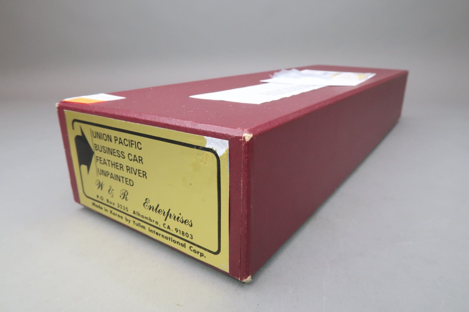 HO Brass Model - W&R UP Union Pacific Feather River Business Car ...