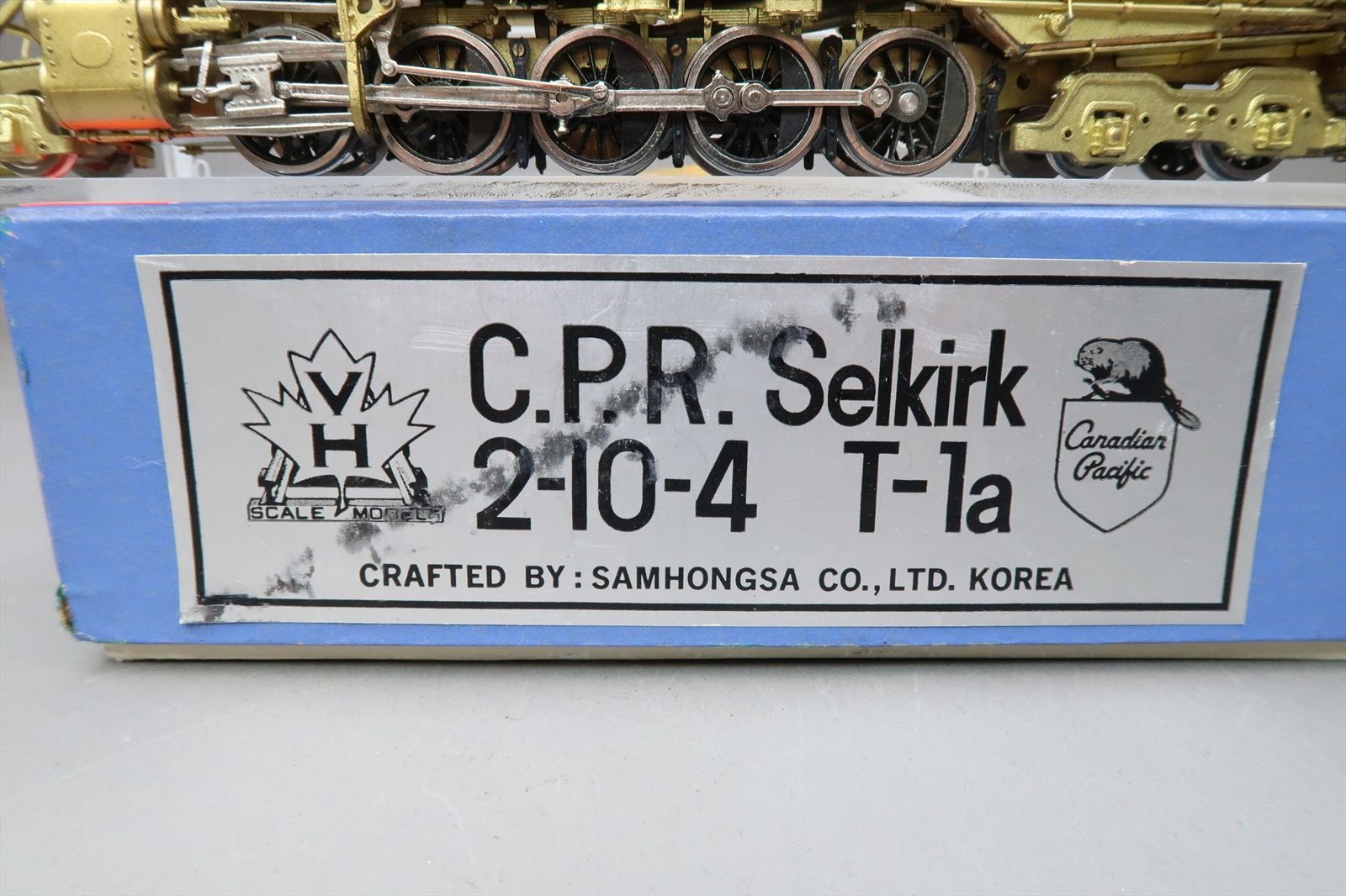 HO Brass Model - VH Van Hobbies CP CPR Canadian Pacific Selkirk T-1a 2 ...