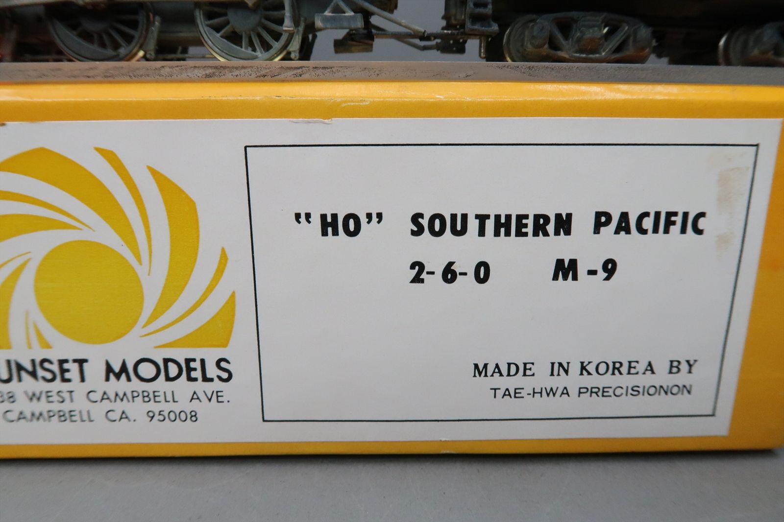 HO Brass Model - Sunset SP Southern Pacific M-9 2-6-0 #1804 - Pro Paint ...