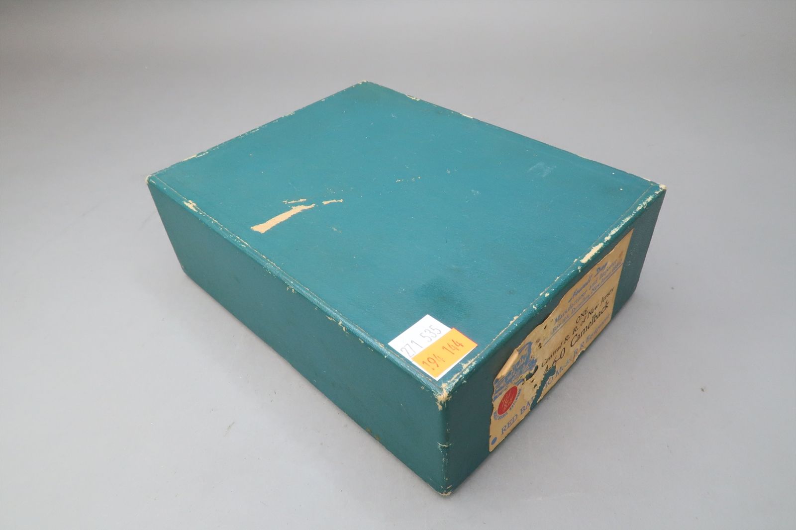 HO Brass Model - Red Ball CNJ Jersey Central Camelback 4-6-0 One Howell ...