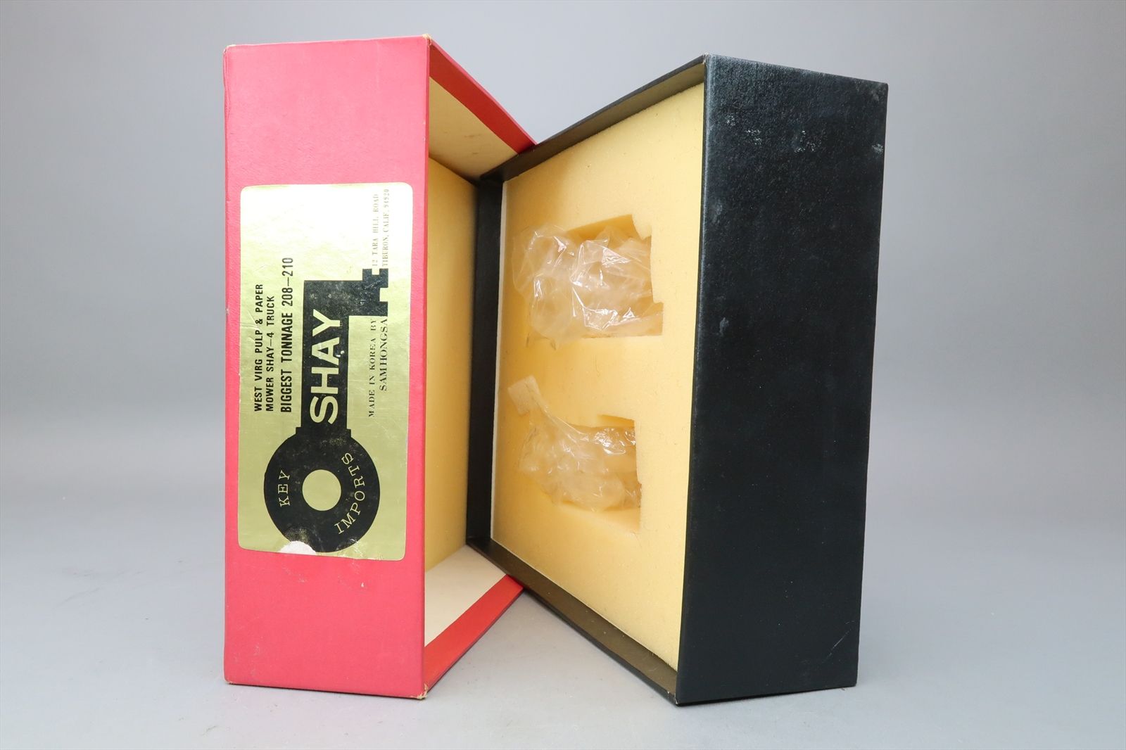 HO Brass Model - Key WVP&P West Virginia Pulp & Paper Mower Shay 4-Truck Biggest Tonnage 208 ...