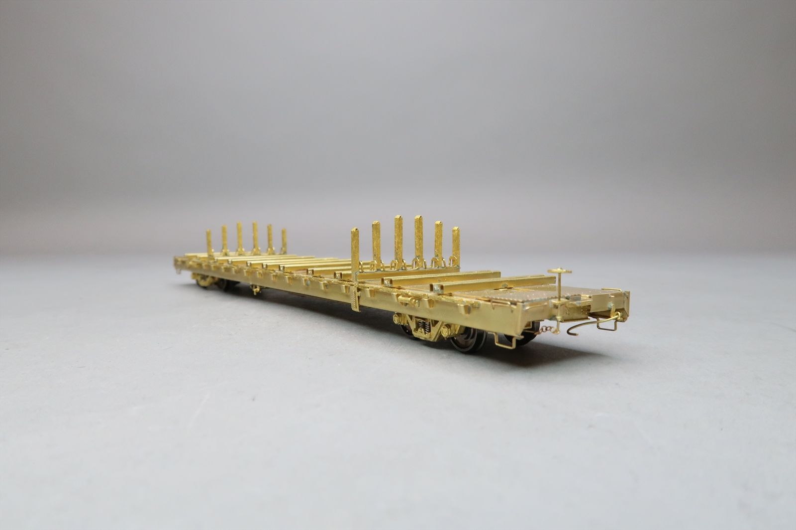 HO Brass Model - OMI 3376 TTJX 68' Finger Rack Flat Flatcar #80246 ...