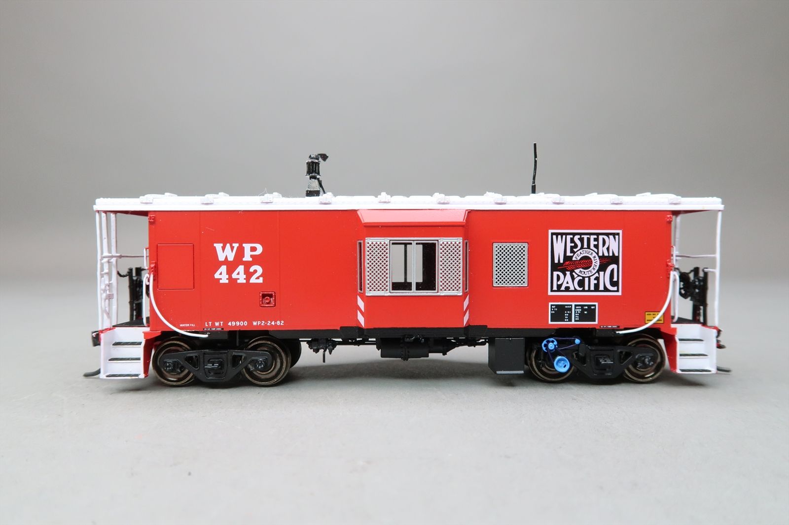 HO Brass Model - OMI 3710.1 WP Western Pacific Steel B-W Bay Window ...