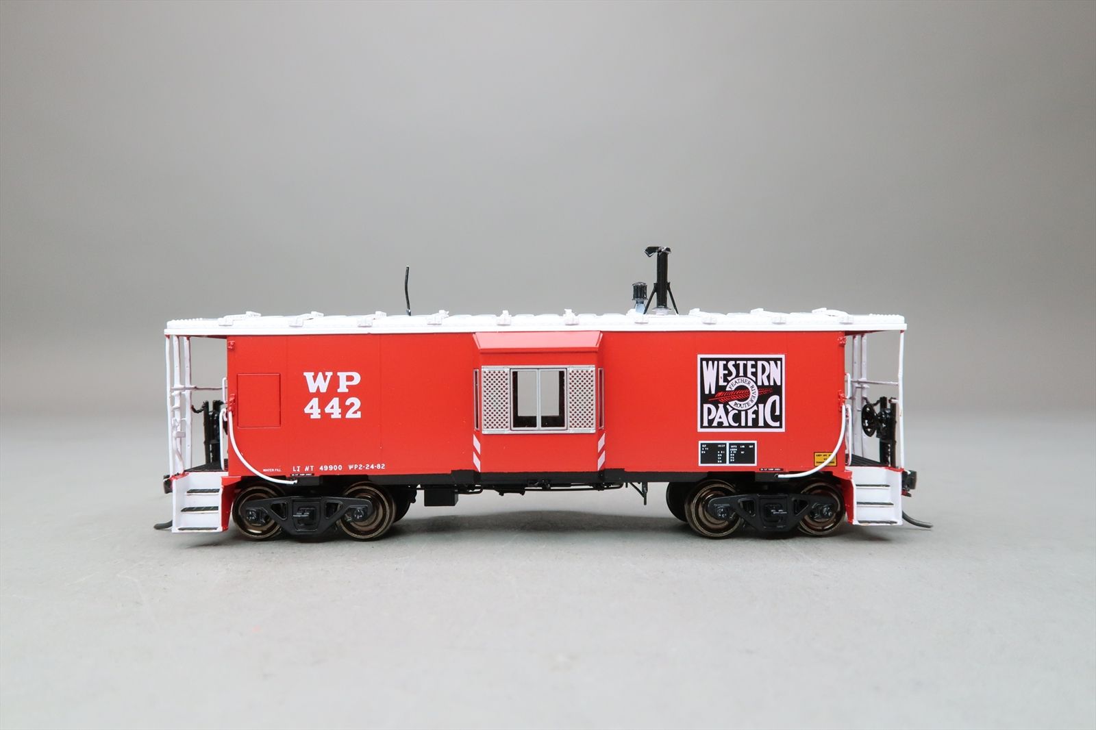 HO Brass Model - OMI 3710.1 WP Western Pacific Steel B-W Bay Window ...