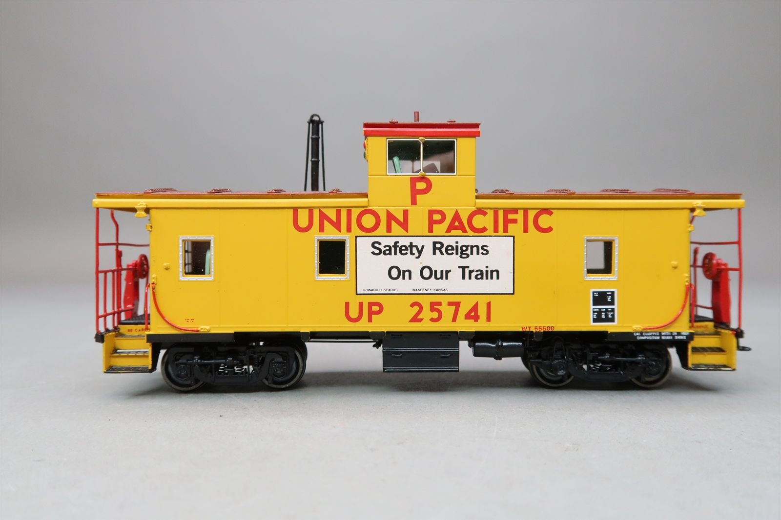 HO Brass Model - OMI 3977.1 UP Union Pacific CA-10 Caboose Safety ...