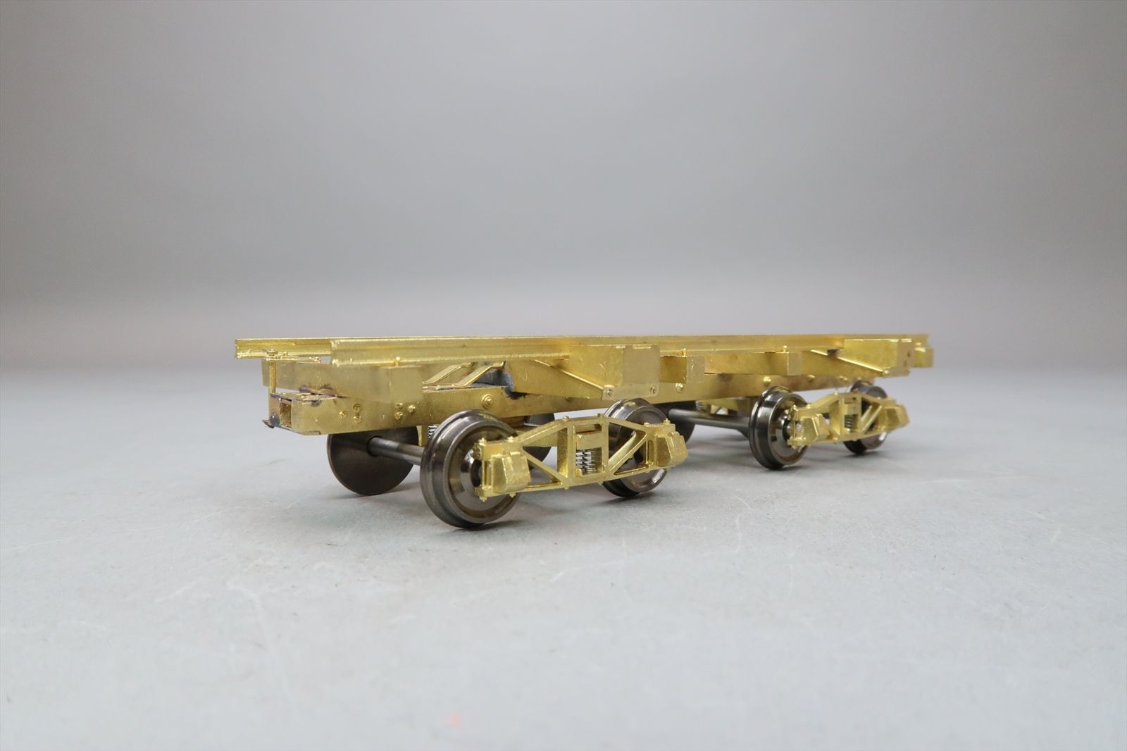 O Brass Model - The Car Works Skeleton Log Car - Unpainted - The Car ...