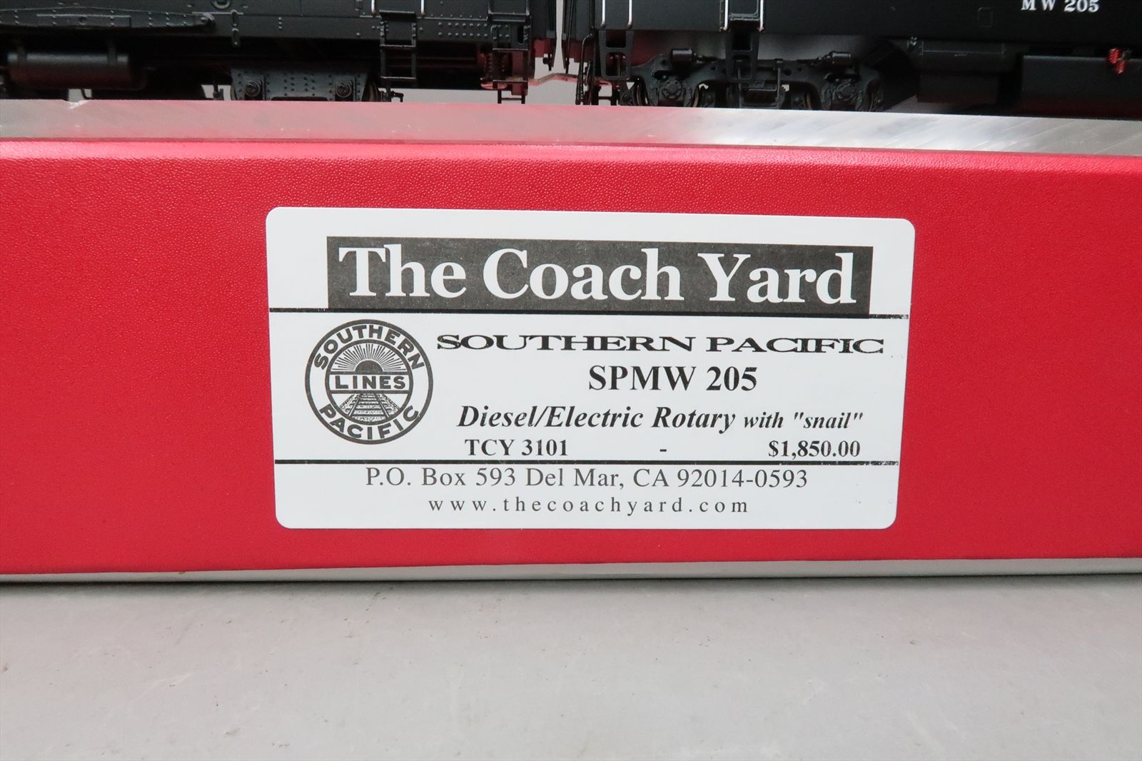 HO Brass Model - TCY 3101 SP Southern Pacific Rotary Snowplow MOW ...