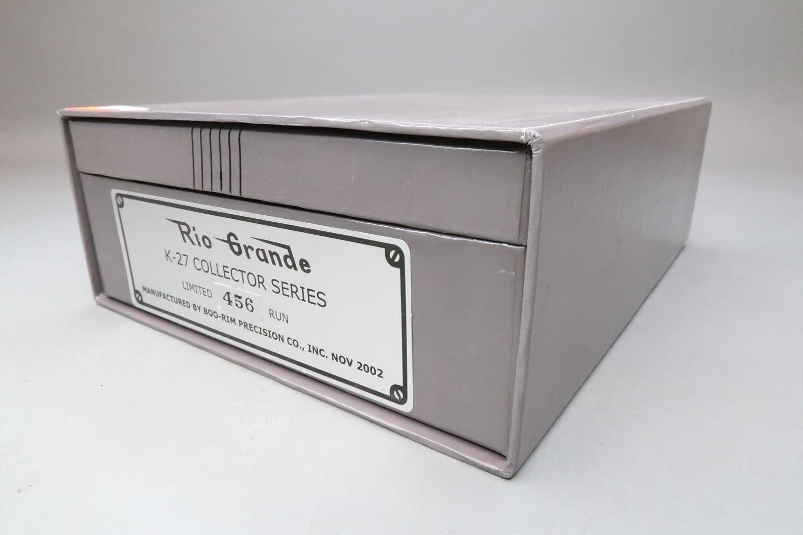 HOn3 Brass Model - DP D&RGW Rio Grande K-27 2-8-2 #456 - F/P - 2002 Run - Boo Rim