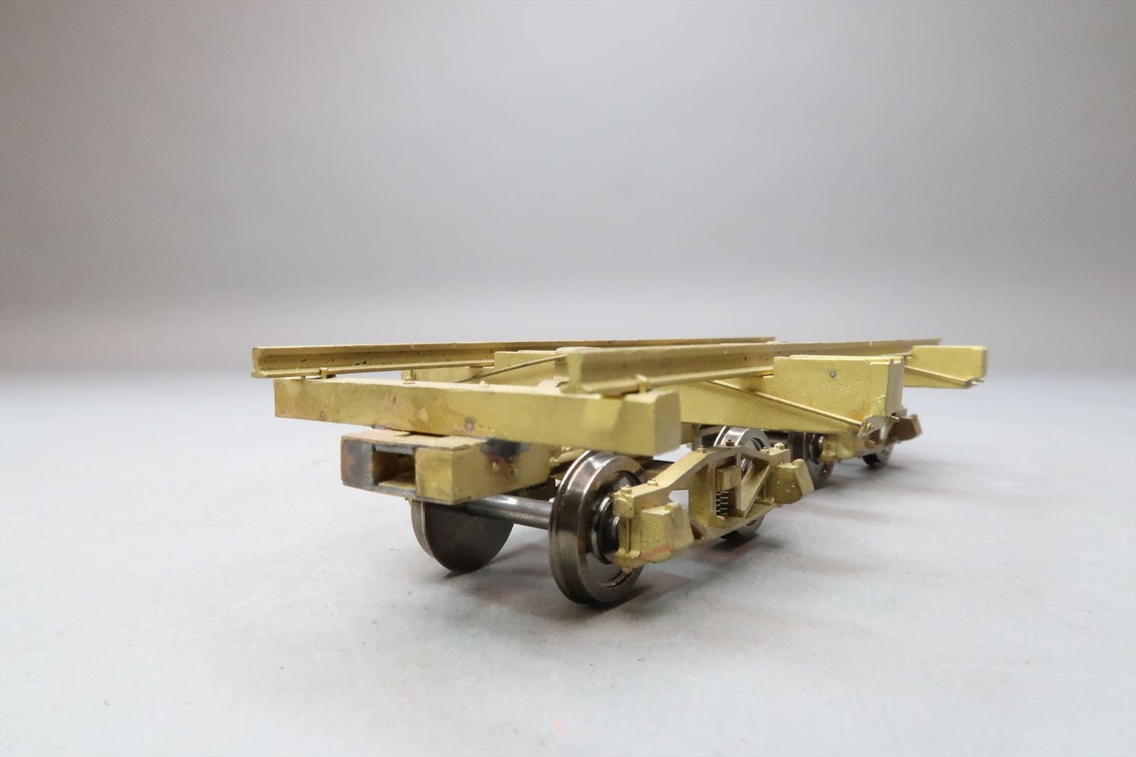 On3 Brass Model - TCW Car Works 3 Car Skeleton Log Cars - Unpainted ...