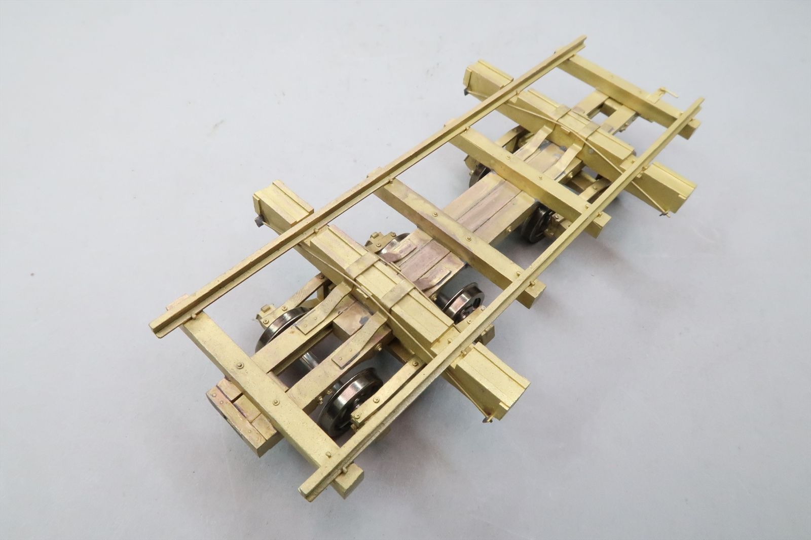 On3 Brass Model - TCW Car Works 3 Car Skeleton Log Cars - Unpainted ...