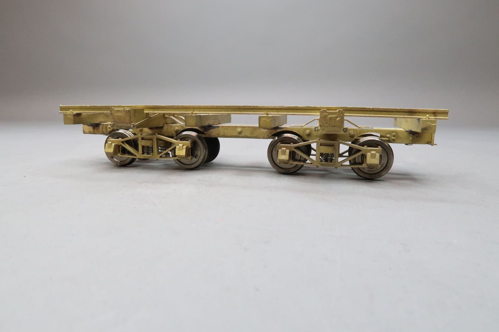 On3 Brass Model - TCW Car Works 3 Car Skeleton Log Cars - Unpainted ...