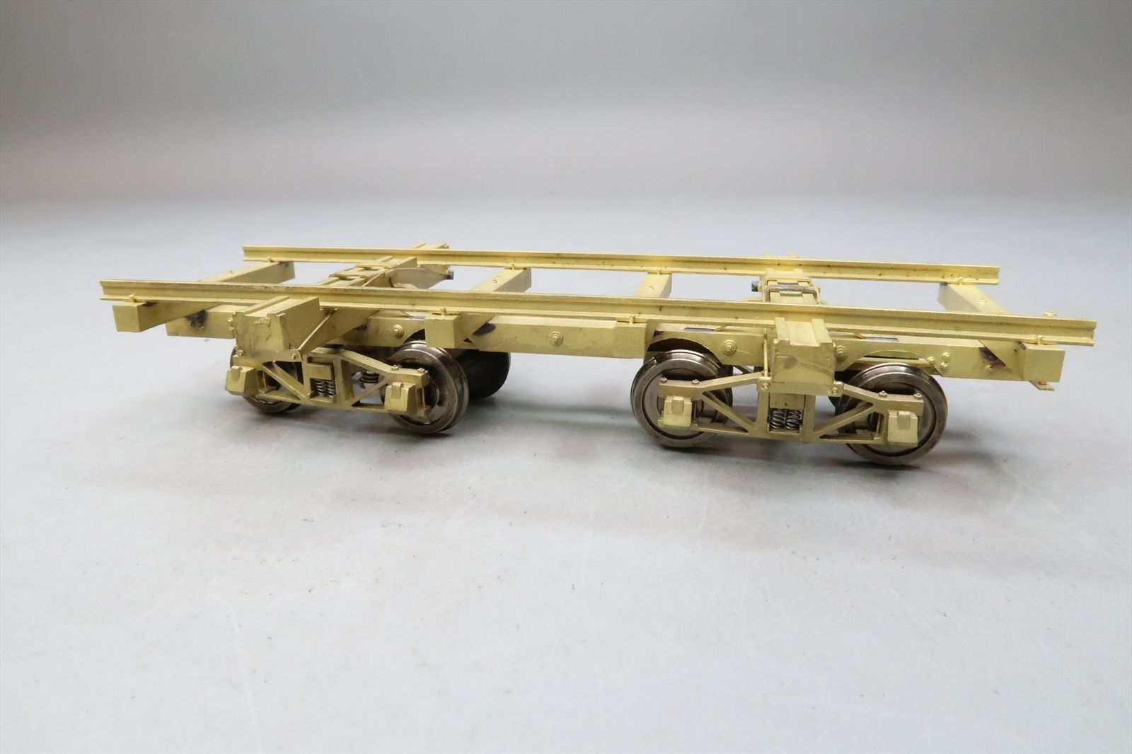 On3 Brass Model - The Car Works Skeleton Log Car - Unpainted - The Car ...