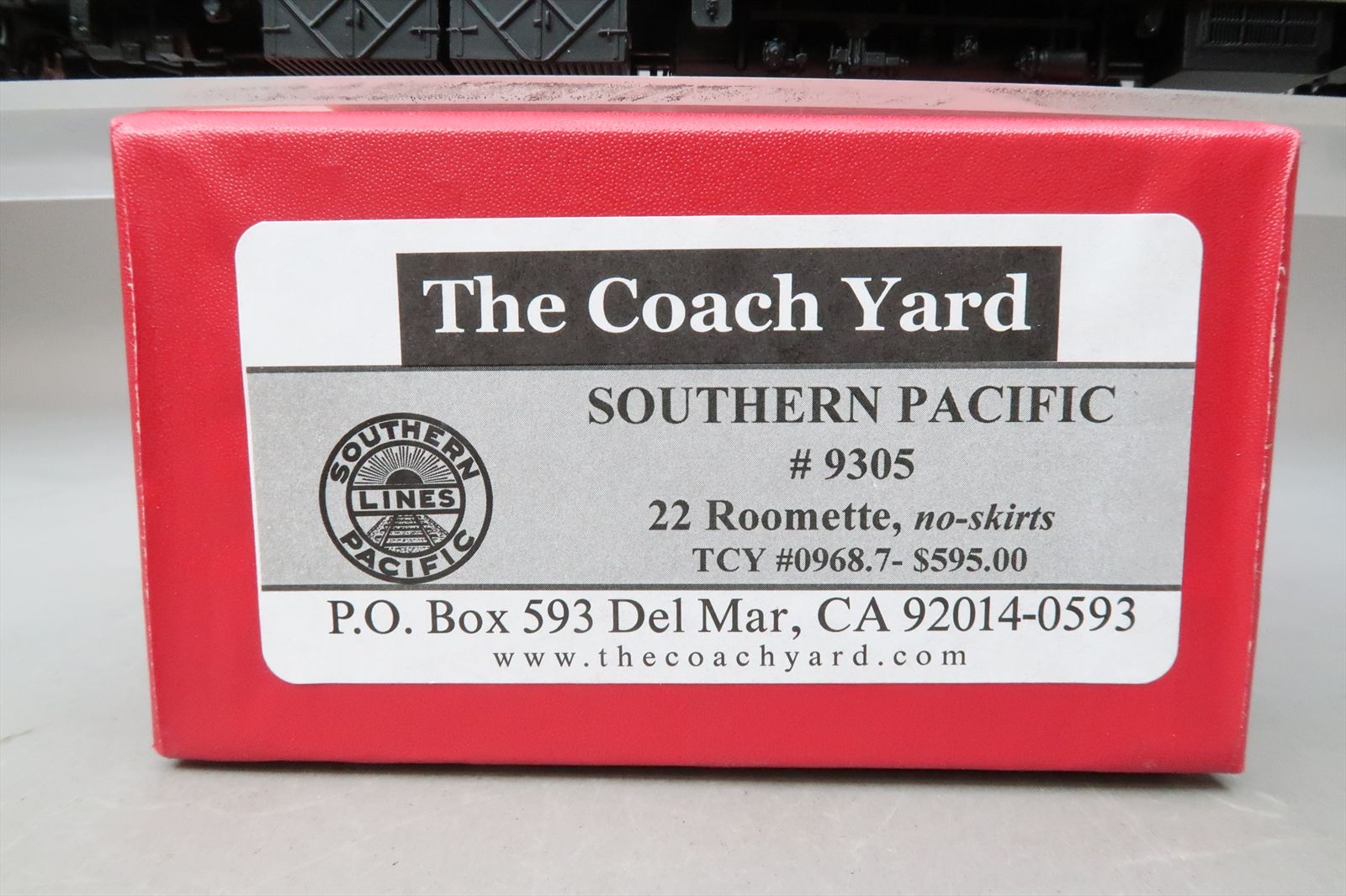 HO Brass Model - TCY 0968.7 SP Southern Pacific 22 Roomette Sleeper No ...