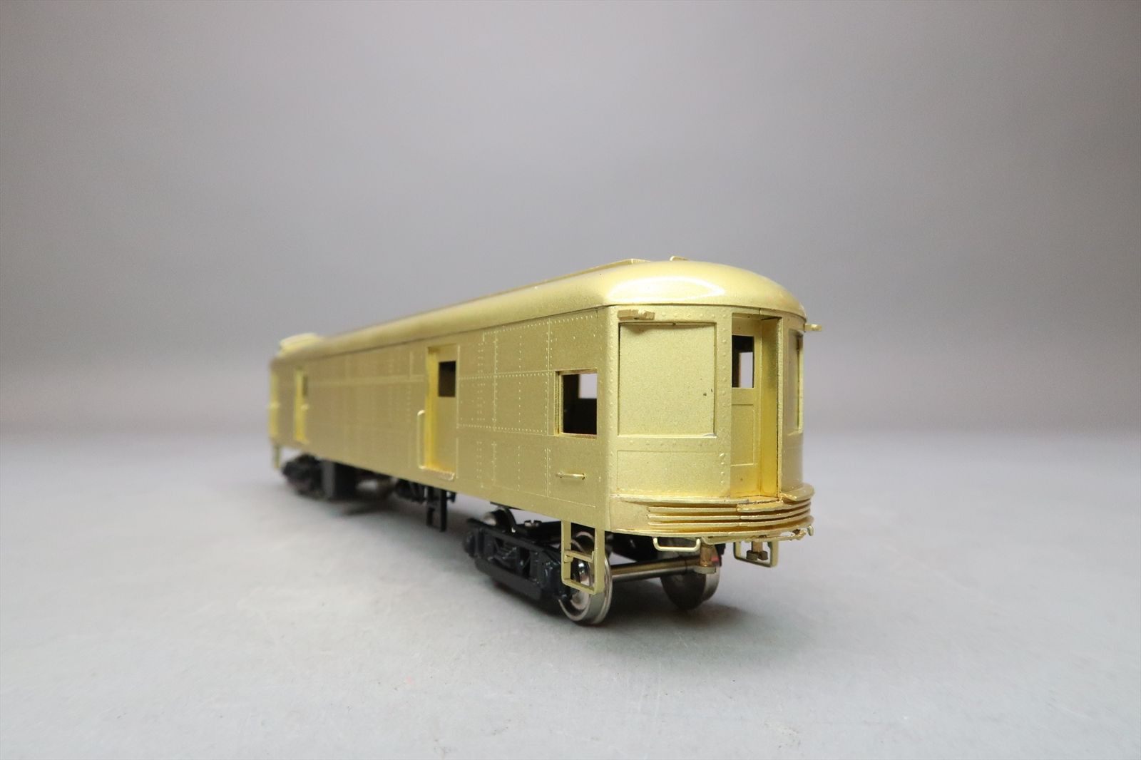 HO Brass Model - NPP CSS&SB Chicago South Shore / Bend Baggage Express #504 - Unpainted - Kumata