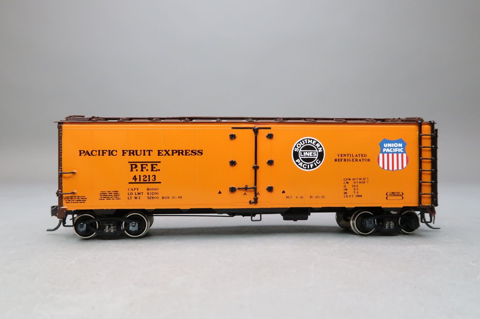HO Brass Model - CIL 2136.1 PFE Pacific Fruit Express UP Union Pacific ...