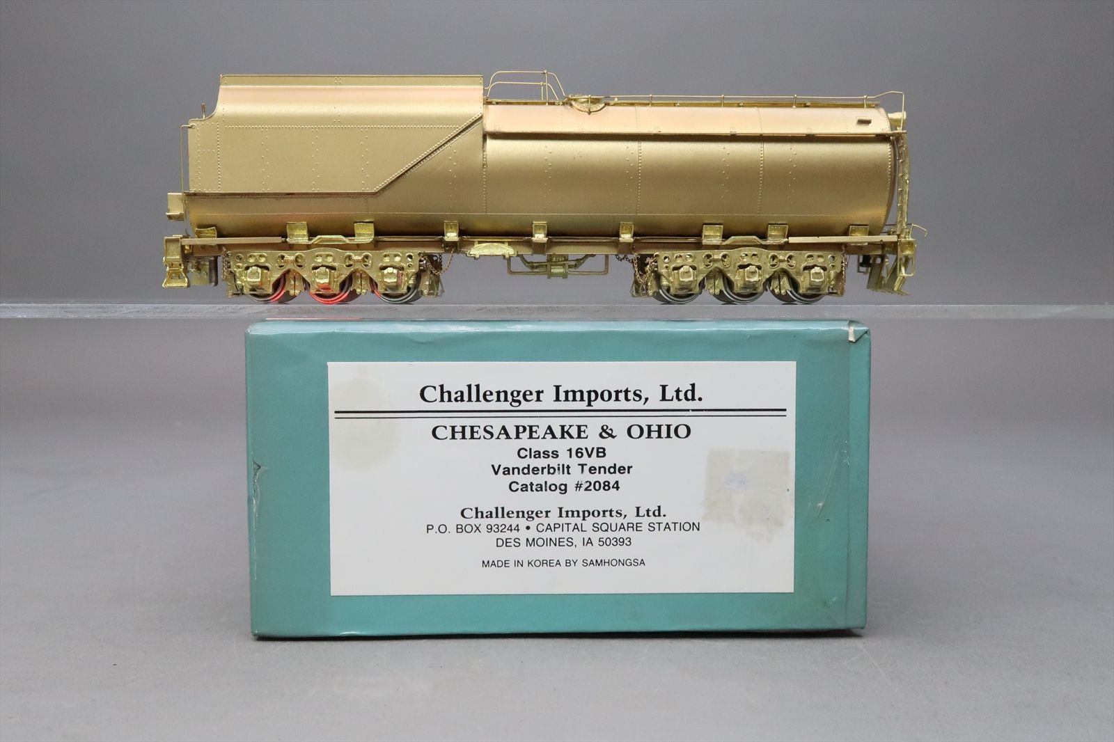 HO Brass Model - CIL 2084 C&O Chesapeake & Ohio Class 16VB Vanderbilt ...