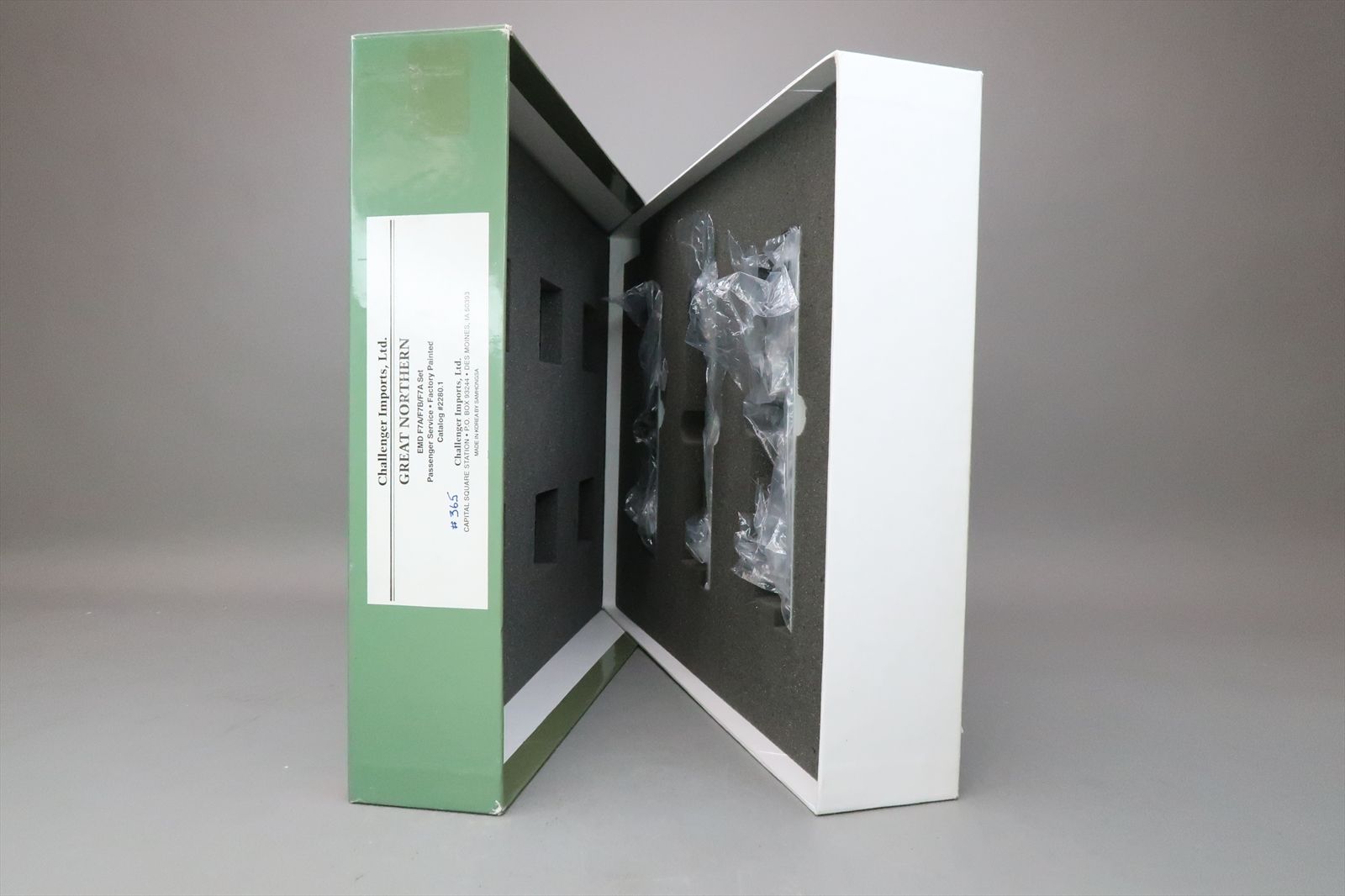 HO Brass Model - CIL 2280.1 GN Great Northern F7 F7A F7B A-B-A Set ...