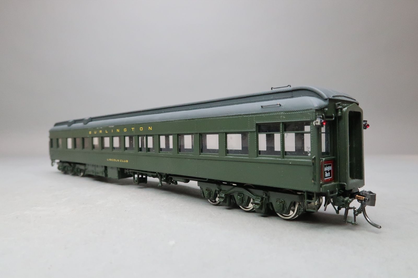 HO Brass Model - Oriental 01002 CB&Q Burlington Solarium Observation ...