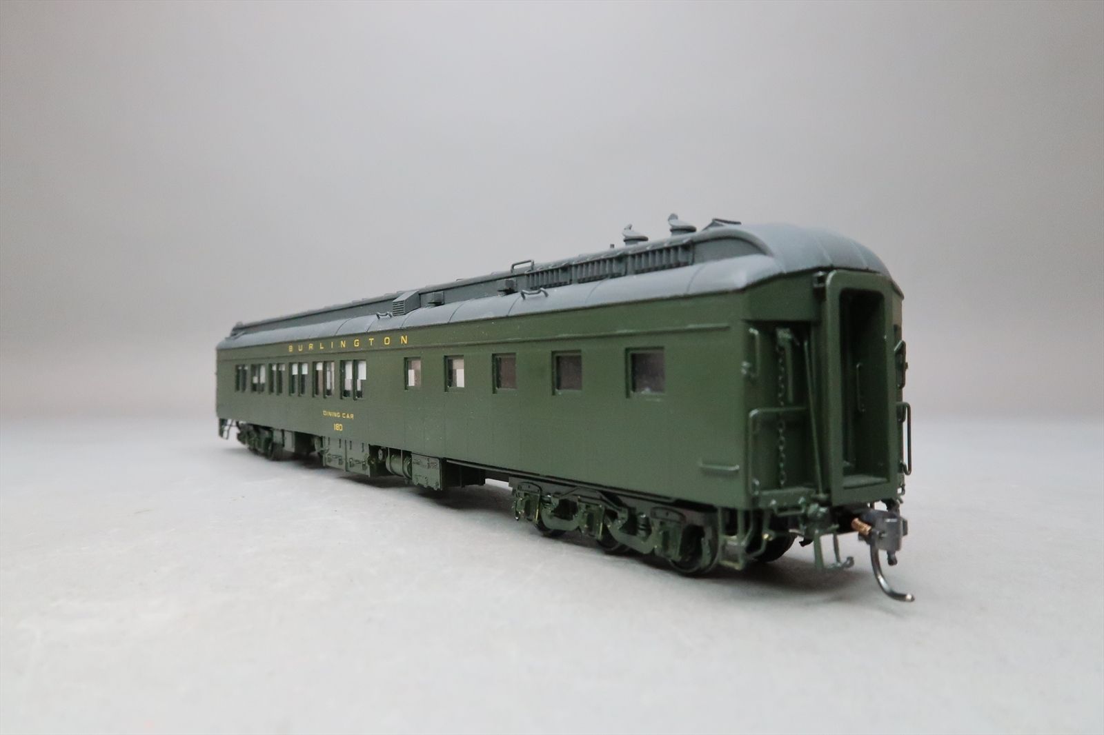 HO Brass Model - Aurora CB&Q Burlington 80' Diner w/o Kitchen Windows ...