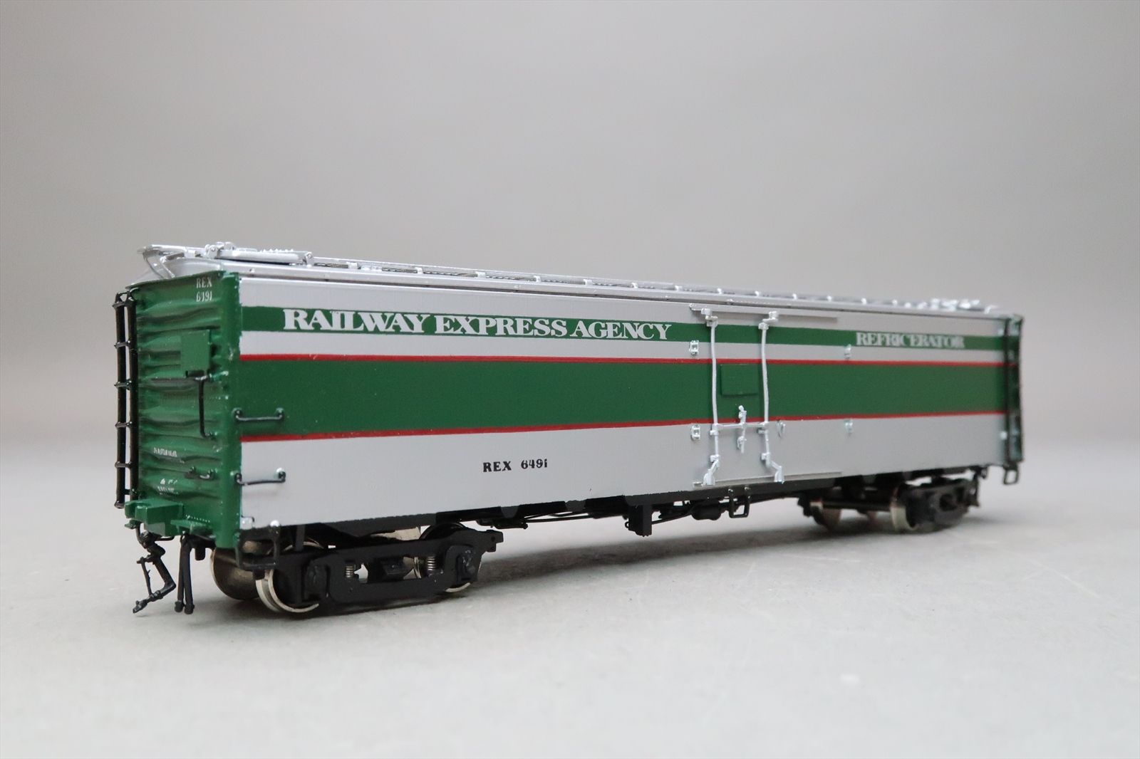 HO Brass Model - CIL 2141.1 REA Railway Express Agency Reefer Steel ...