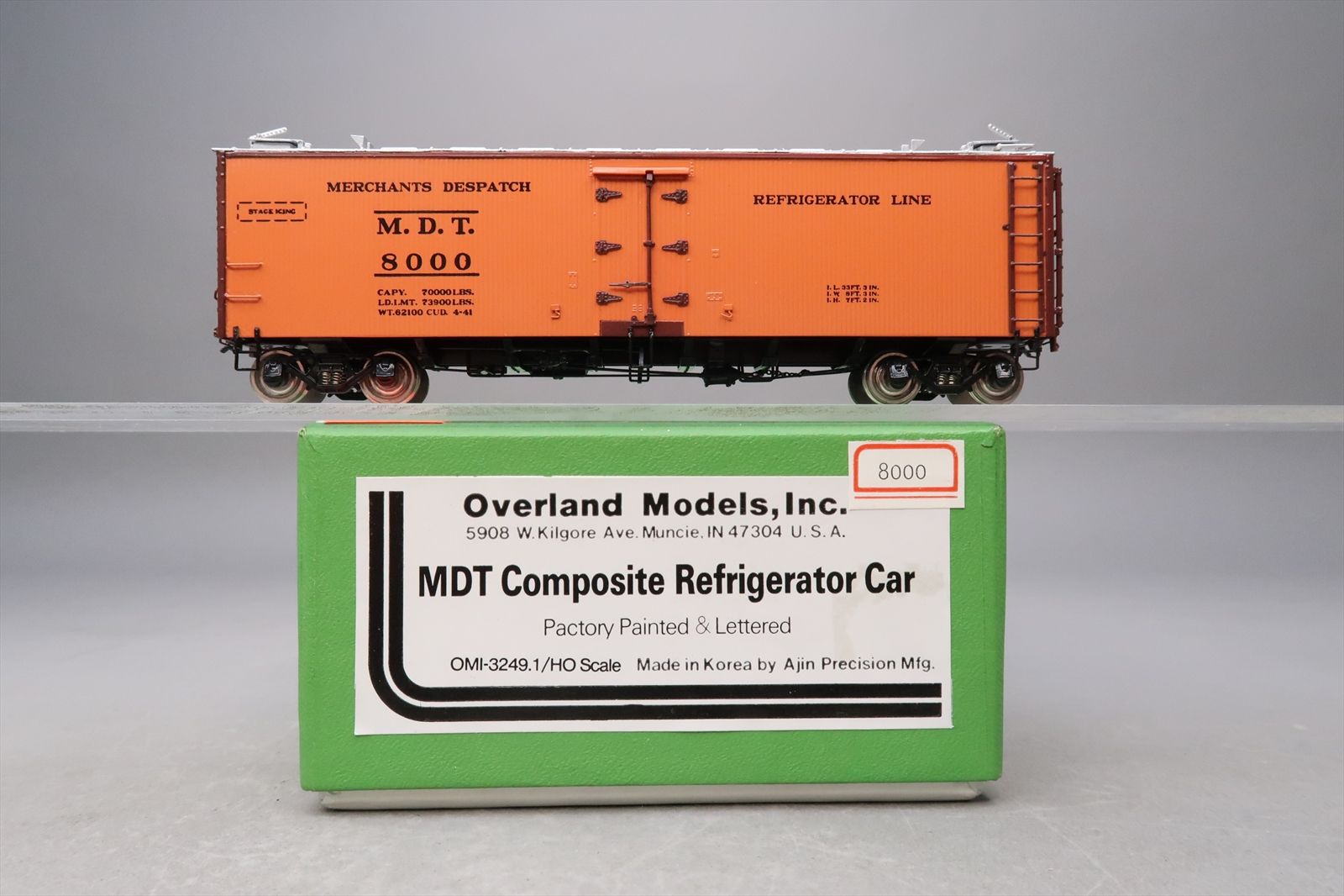 HO Brass Model - OMI 3249.1 MDT Merchants Despatch Composite Reefer ...