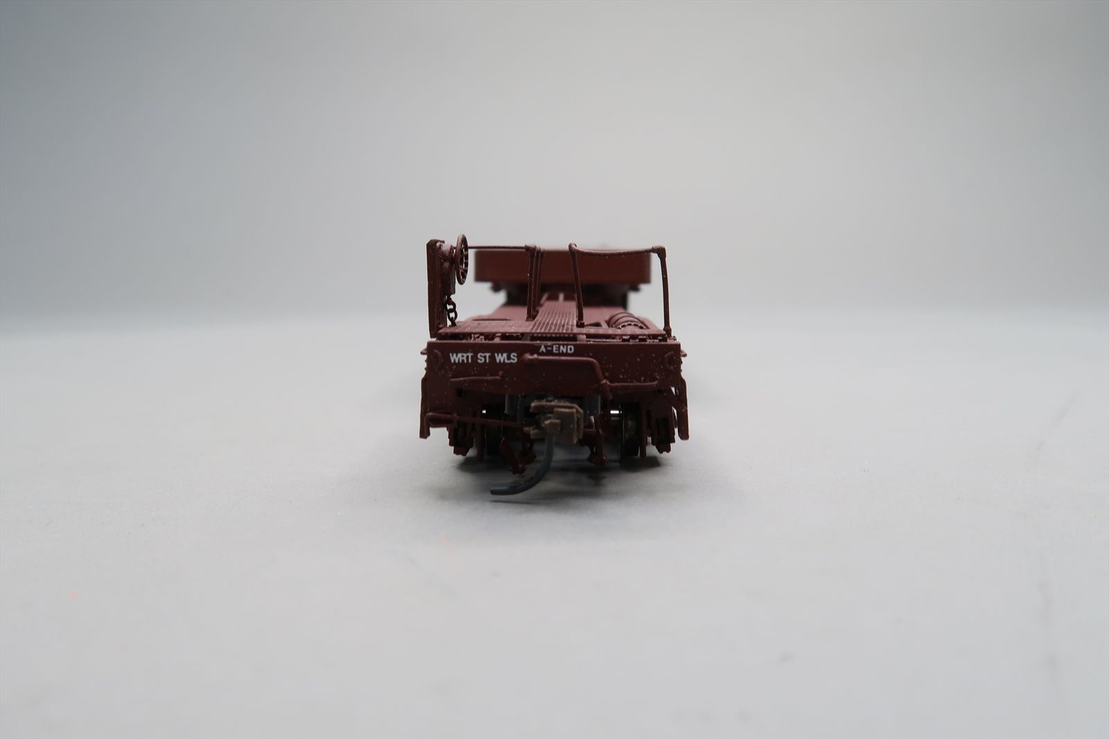 HO Brass Model - Railworks R-430P PRR Pennsylvania Queen Mary FD-2 / FW-1 4-Truck Flatcar ...