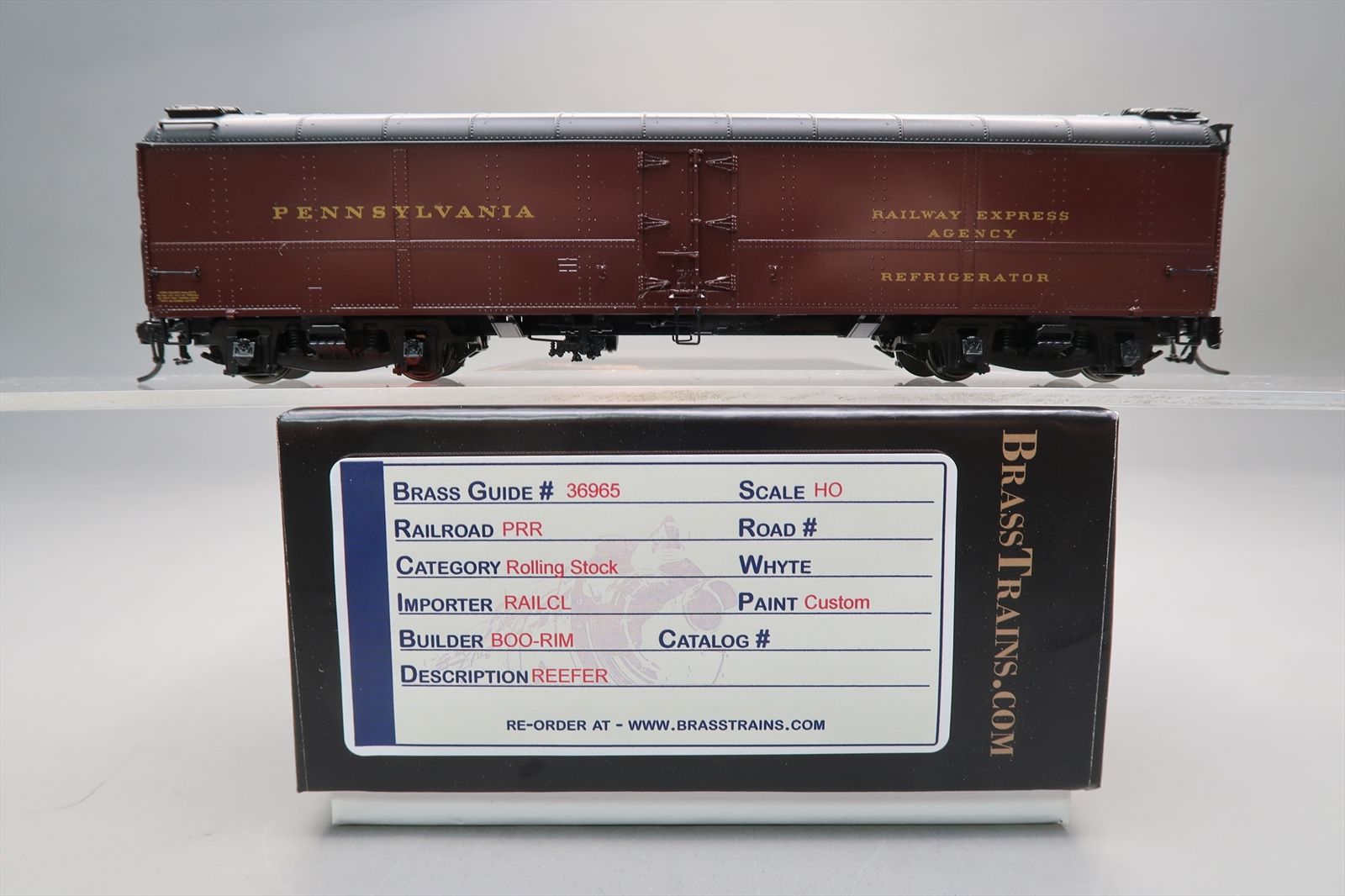 HO Brass Model - RC Rail Classics Version 2 PRR Pennsylvania R-50b ...