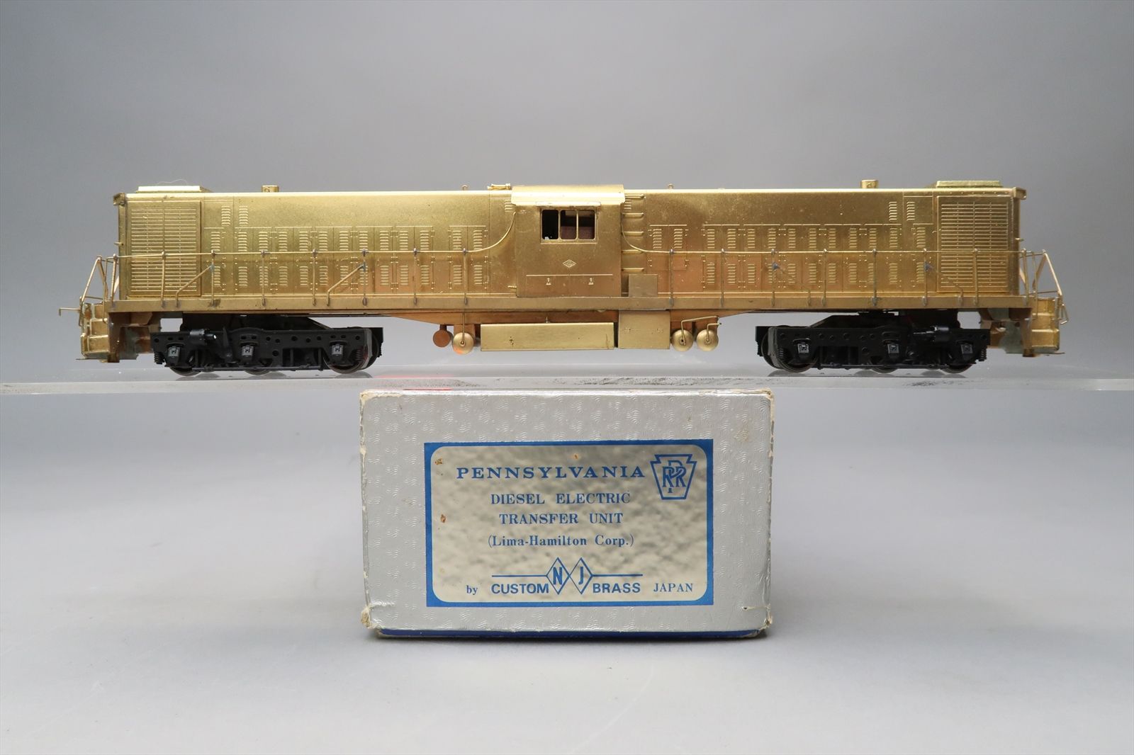 HO Brass Model - NJCB PRR Pennsylvania Diesel Electric Transfer Unit ...
