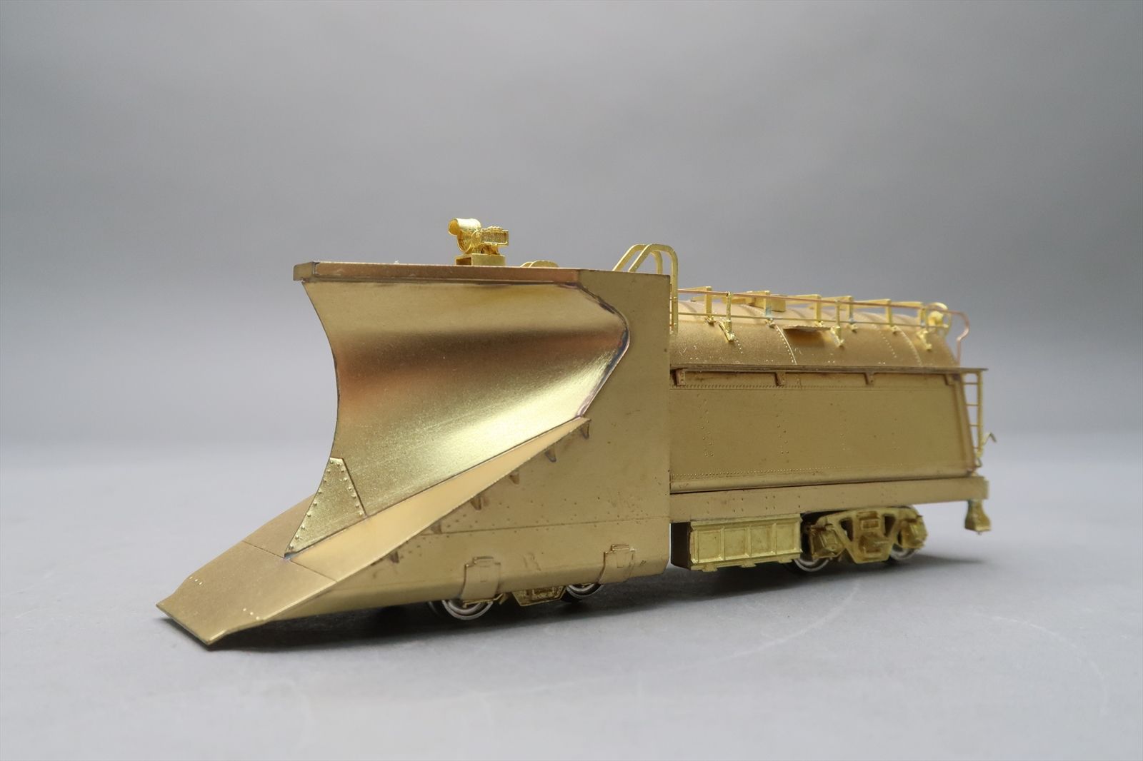 HO Brass Model - OMI 1384 RI Rock Island Snow Plow Snowplow Wedge w/o ...