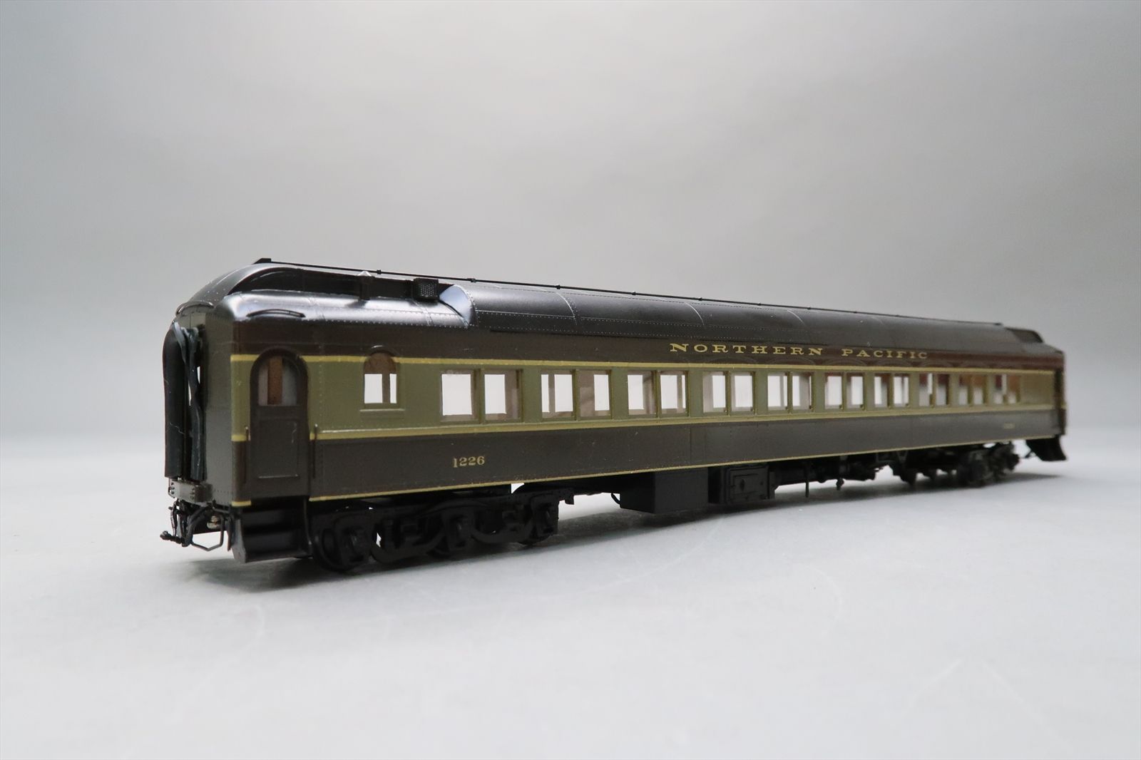 HO Brass Model - W&R NP Northern Pacific Arch Window Coach #1226 ...